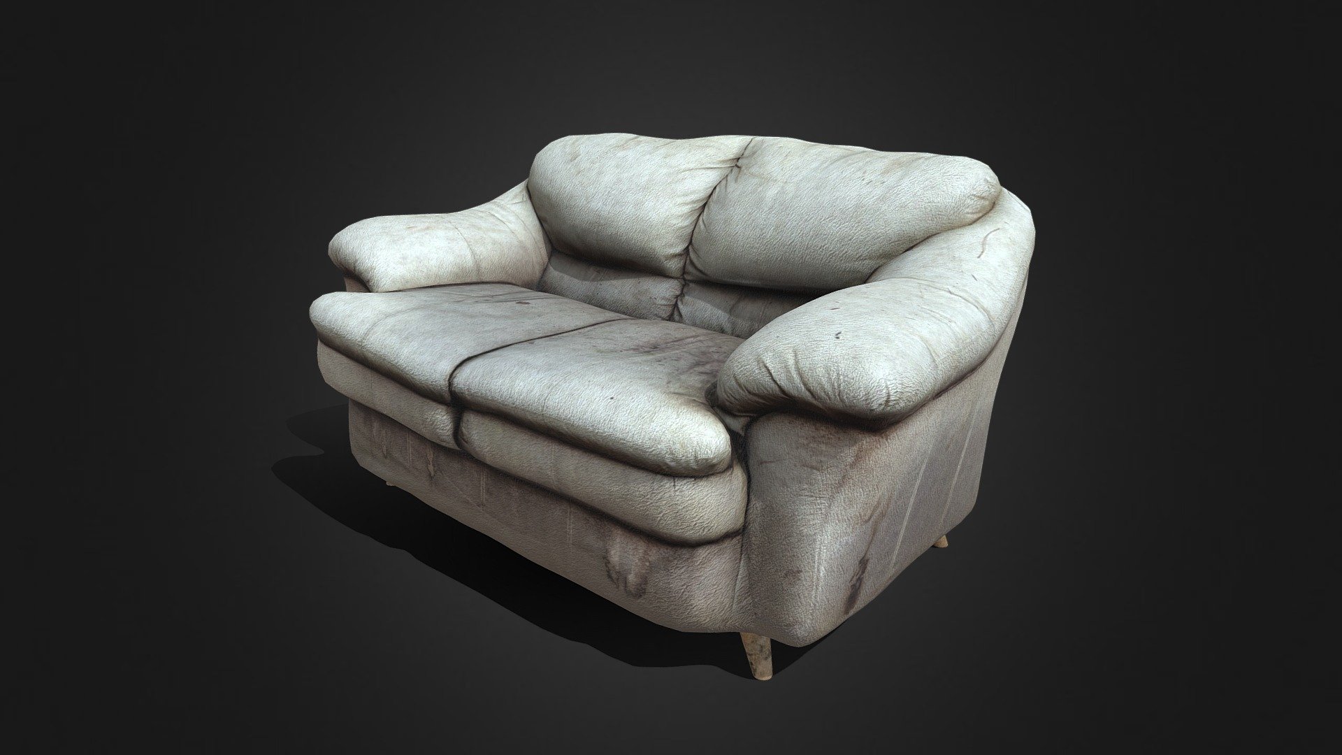 Old Couch v2 - Download Free 3D model by alitural [7472006] - Sketchfab