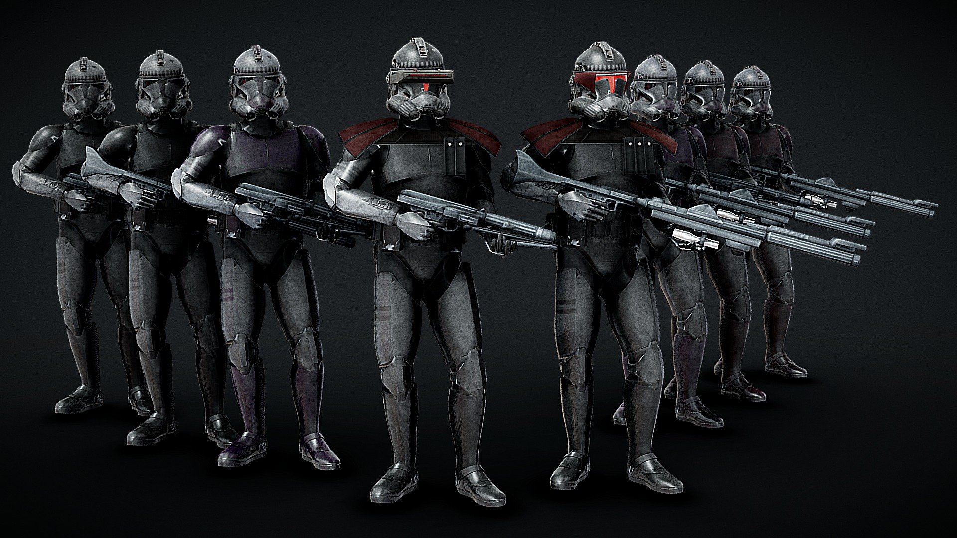 Clones Trooper Special OPS (Rigged) - 3D model by AirStudios ...