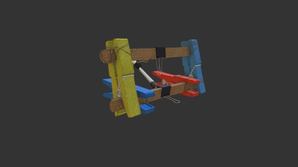 Catapult - 3D model by Alexandre Mendes (@allexmendes) [7472df1 ...