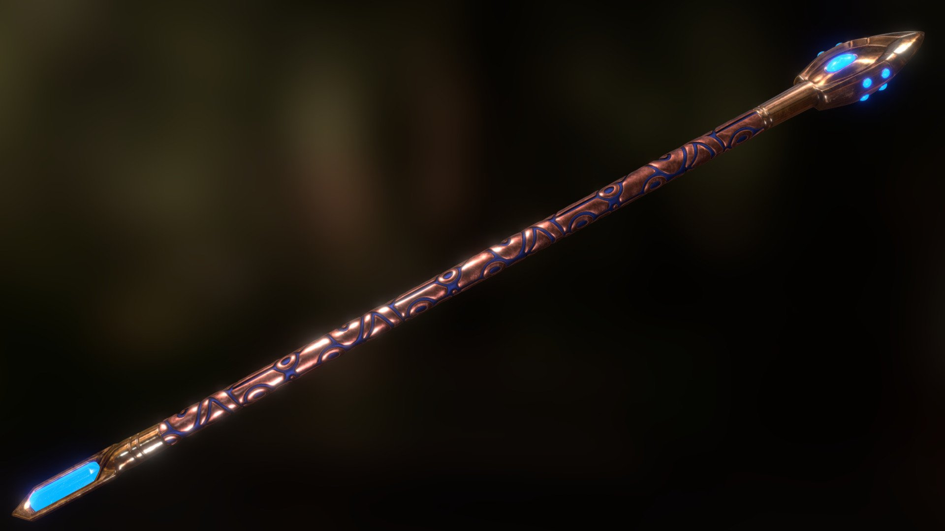 Krystal's Staff - Star Fox Adventures - Buy Royalty Free 3D model by ...