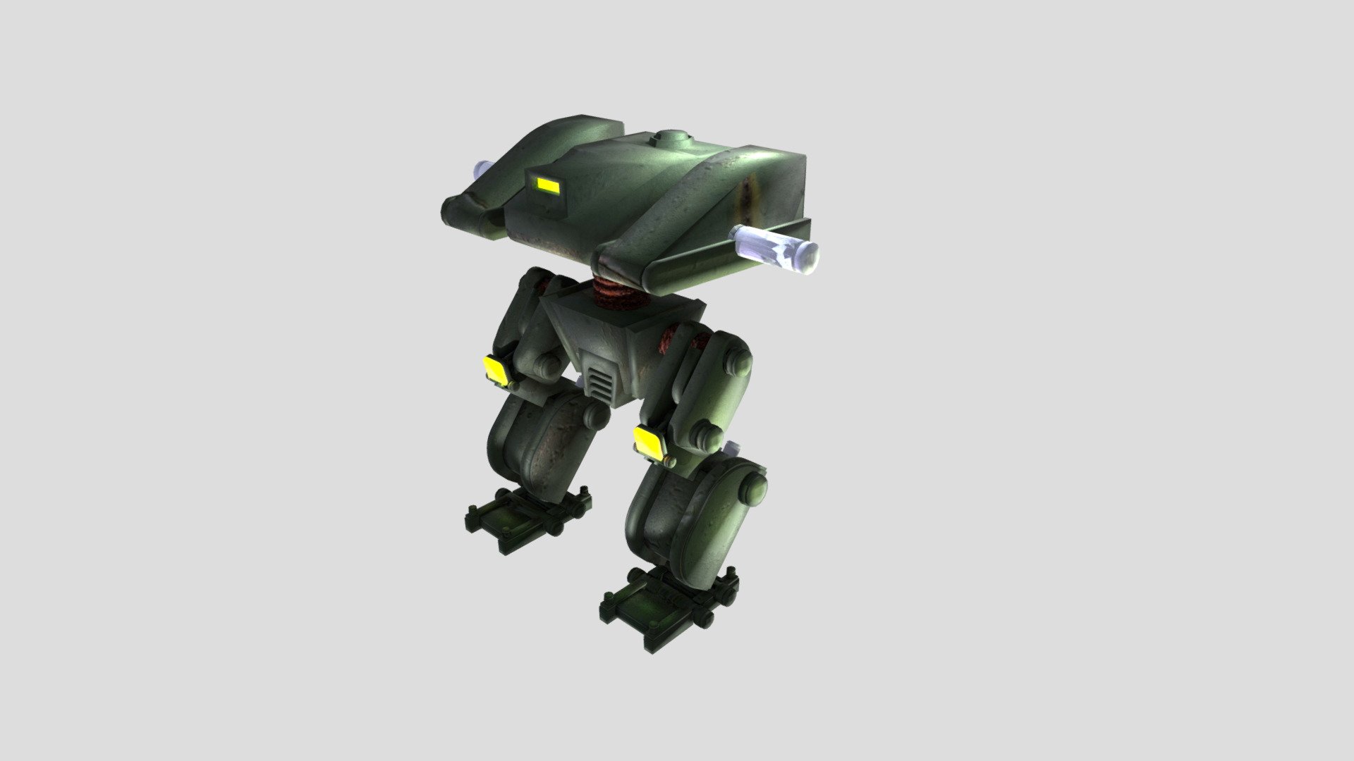 Rusty mech - Download Free 3D model by dan84 [7473df7] - Sketchfab