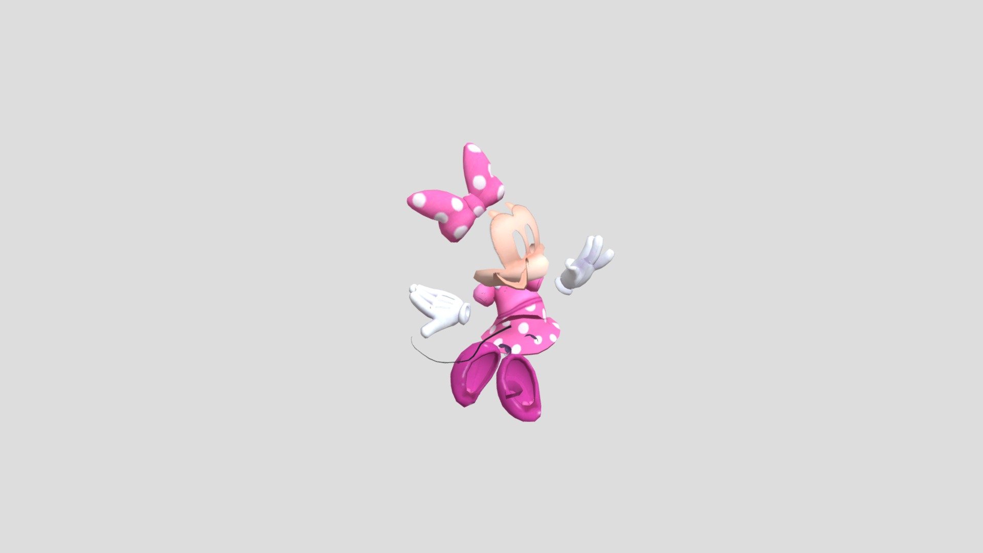 Minnie-mouse-clubhouse-version - 3D model by zoliaxiong [7474914 ...