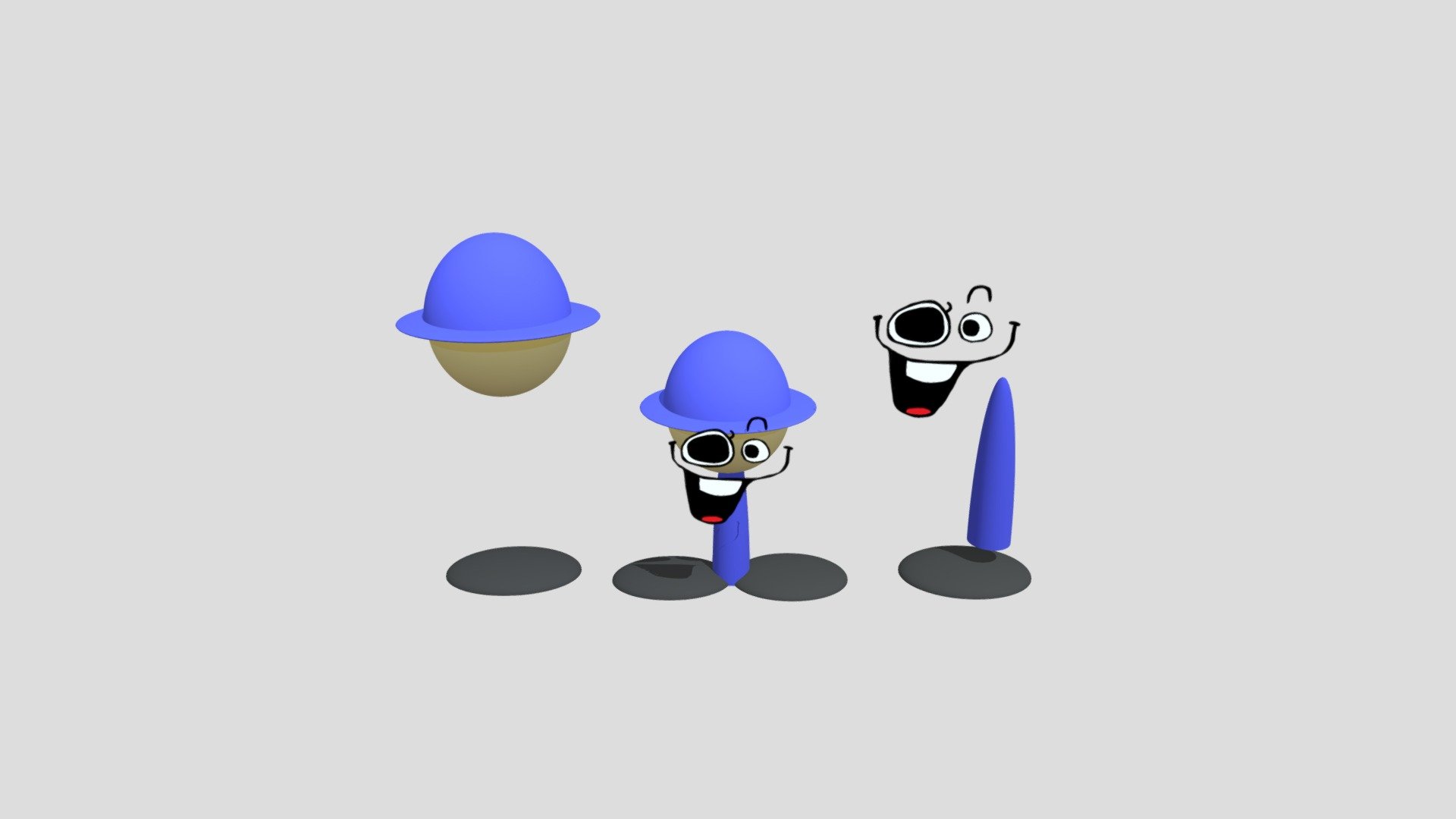 Barbu rig Official golden apple model - Download Free 3D model by ...