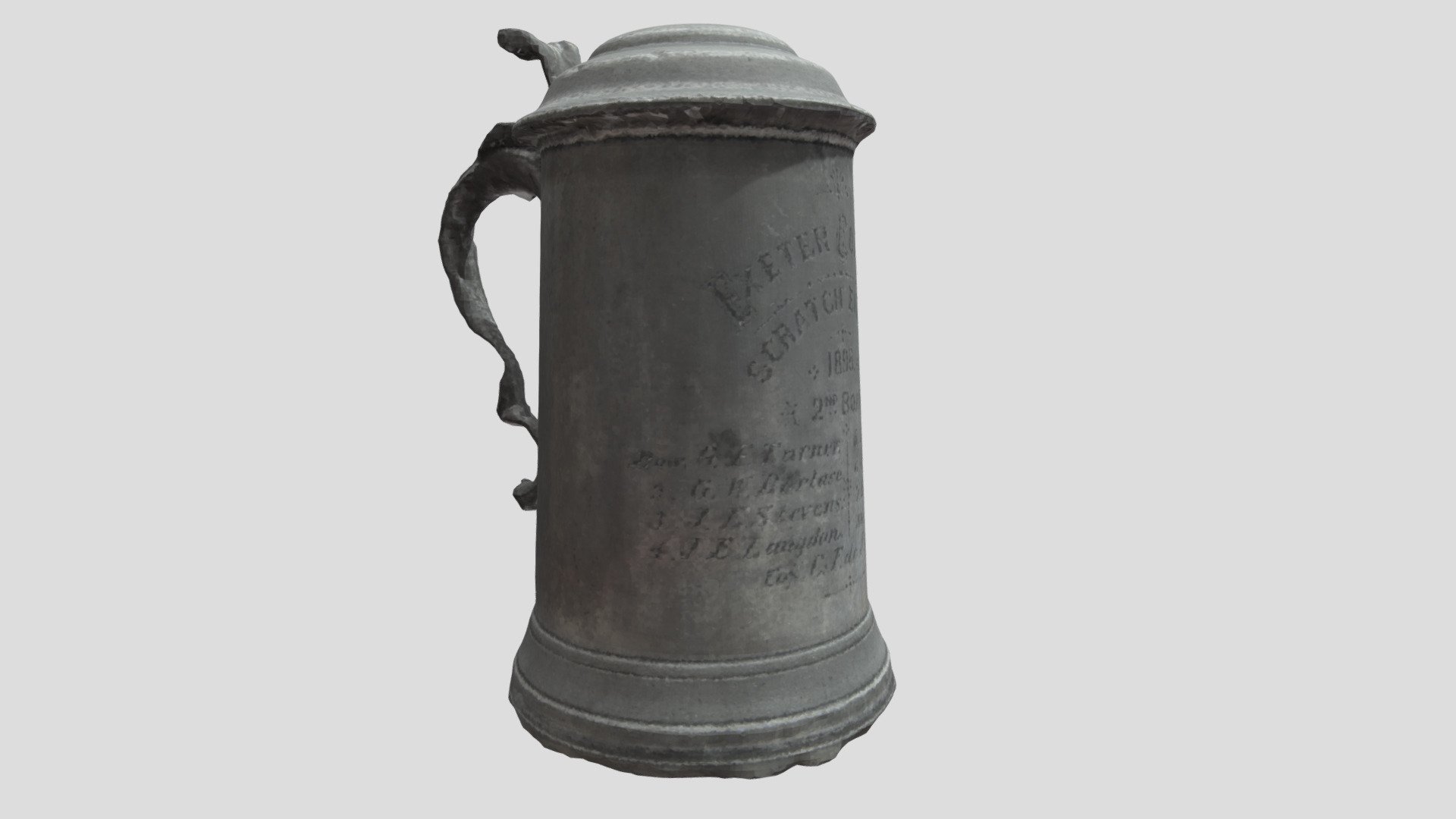 Tankard - 3D model by YorkArmyMuseum [7474a51] - Sketchfab
