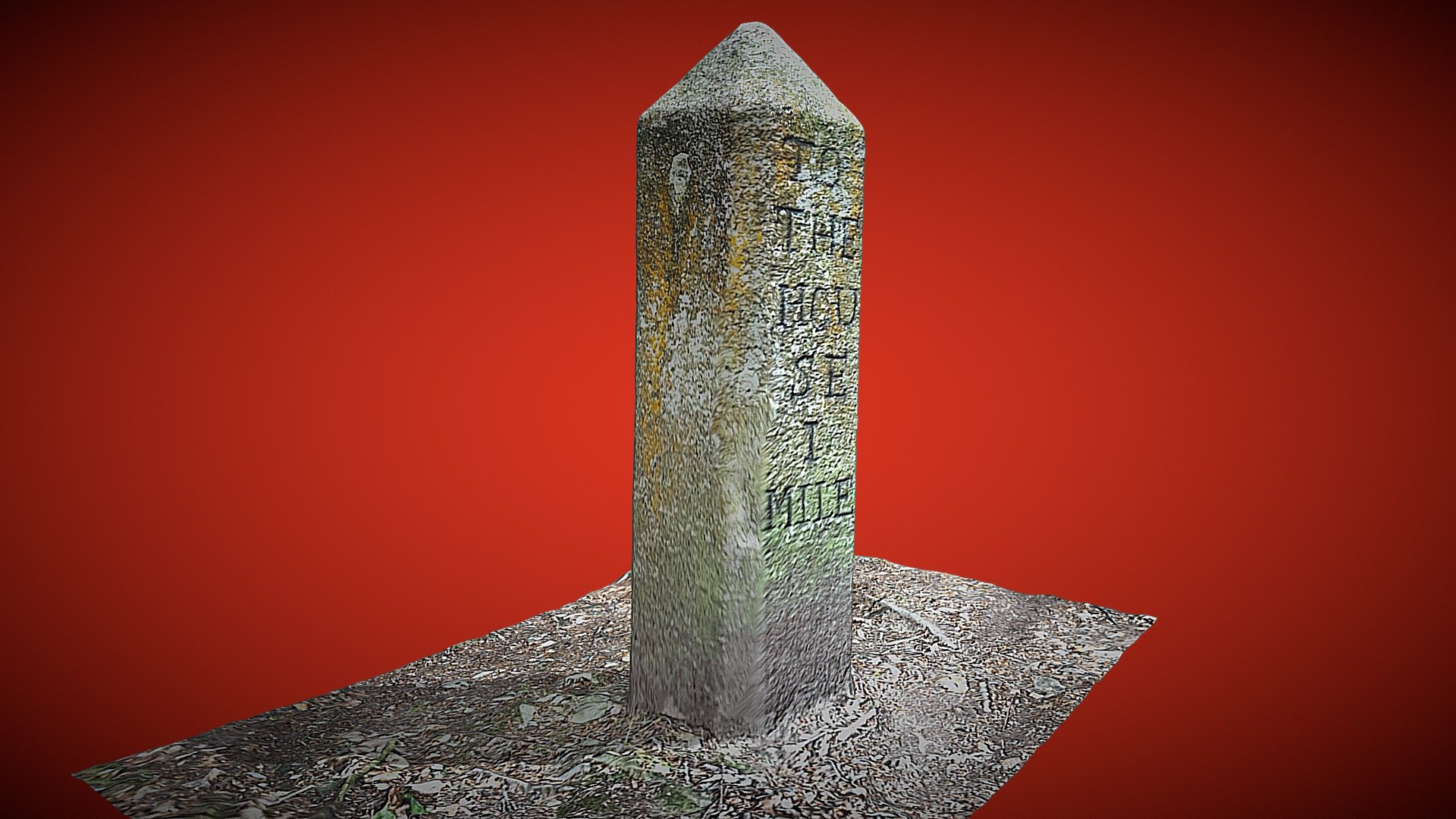 Tehidy Stone Post - Download Free 3D model by CISMAS [7477b64] - Sketchfab
