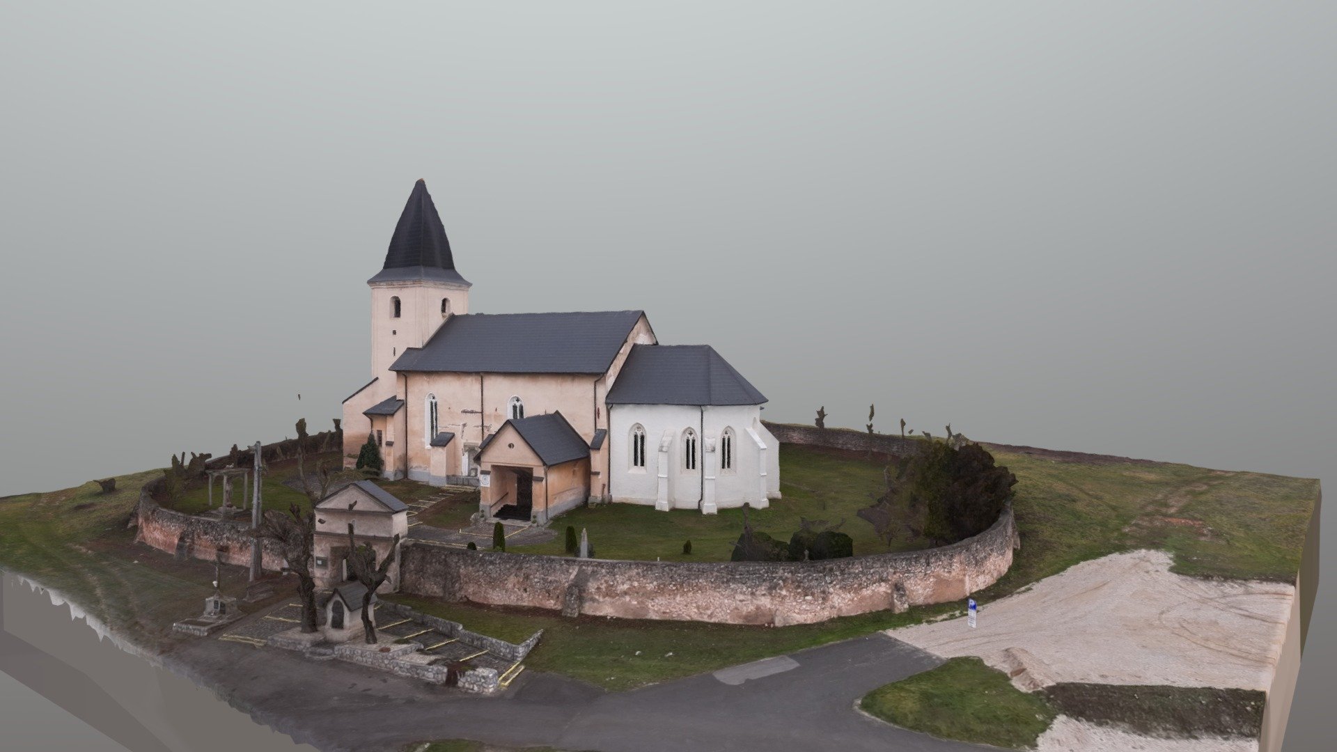Kostol Nanebovzatia Panny Márie Turňa nad Bodvou - 3D model by enriko ...