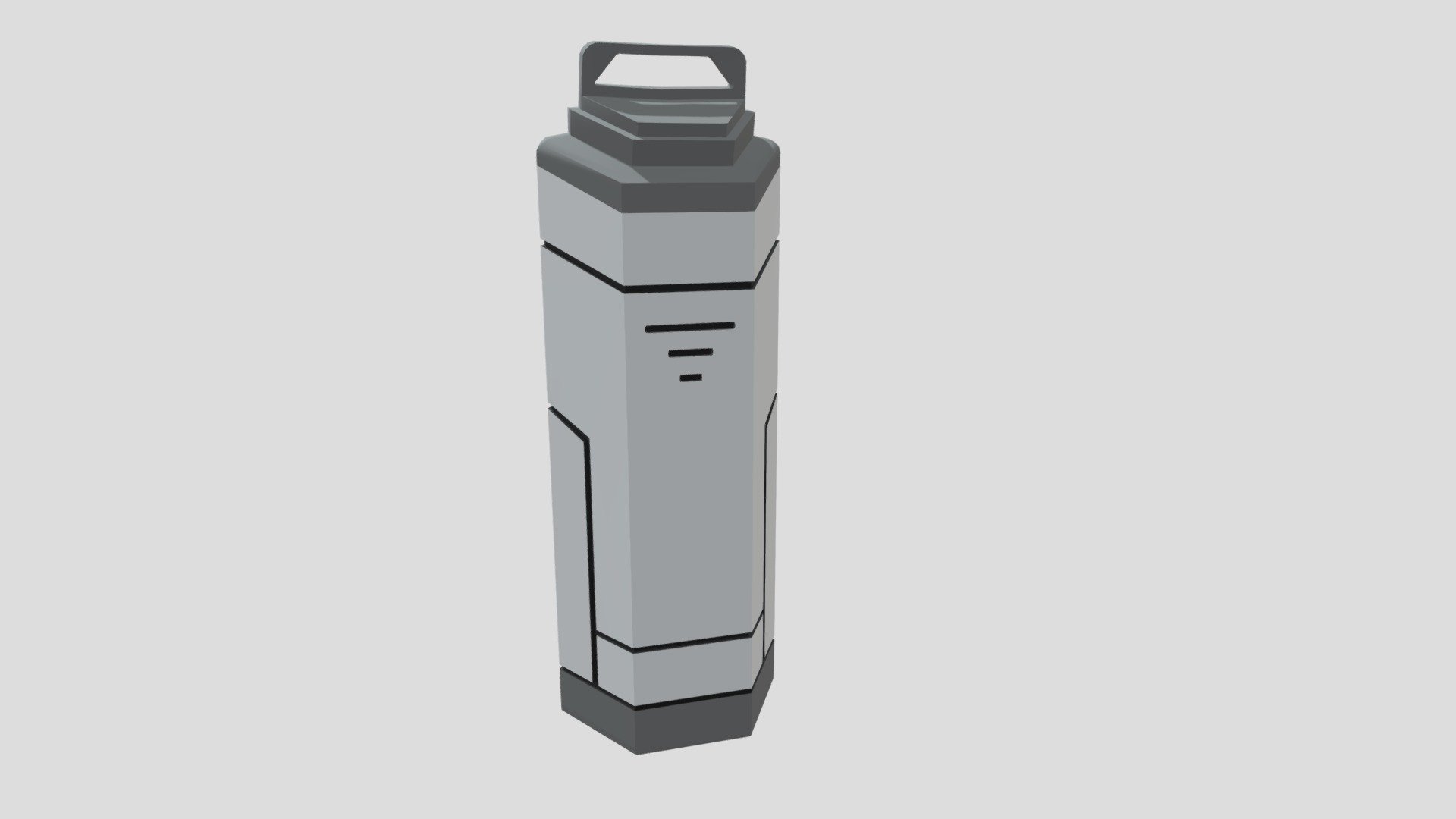 Sci- Fi Energy Drink Bottle - Download Free 3D model by Connor_Appleton ...