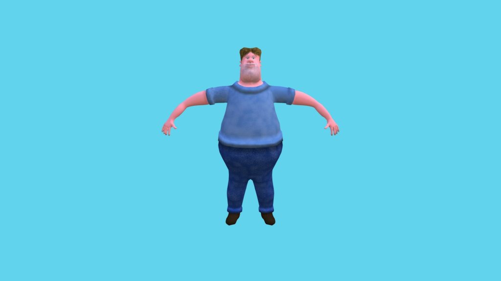 bigman - 3D model by ebi3debi [7478383] - Sketchfab