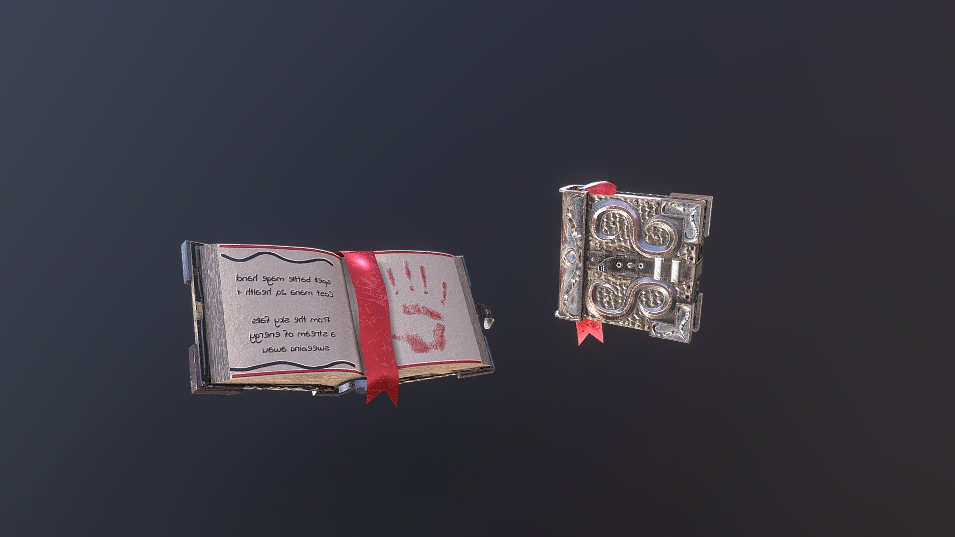 Magic book - 3D model by Alekv [747a360] - Sketchfab