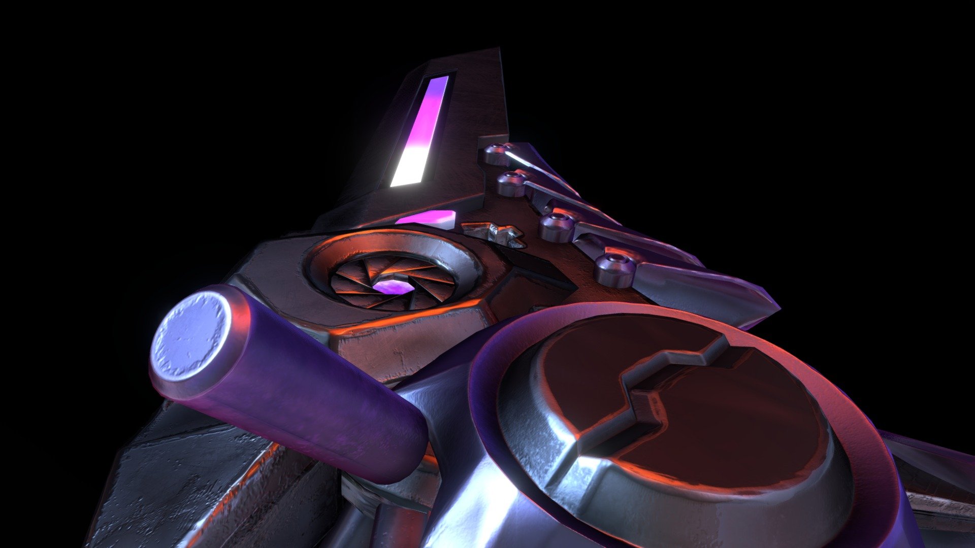 mechanical sword - 3D model by brodys_arts (@golem.troll228) [747c3c0 ...