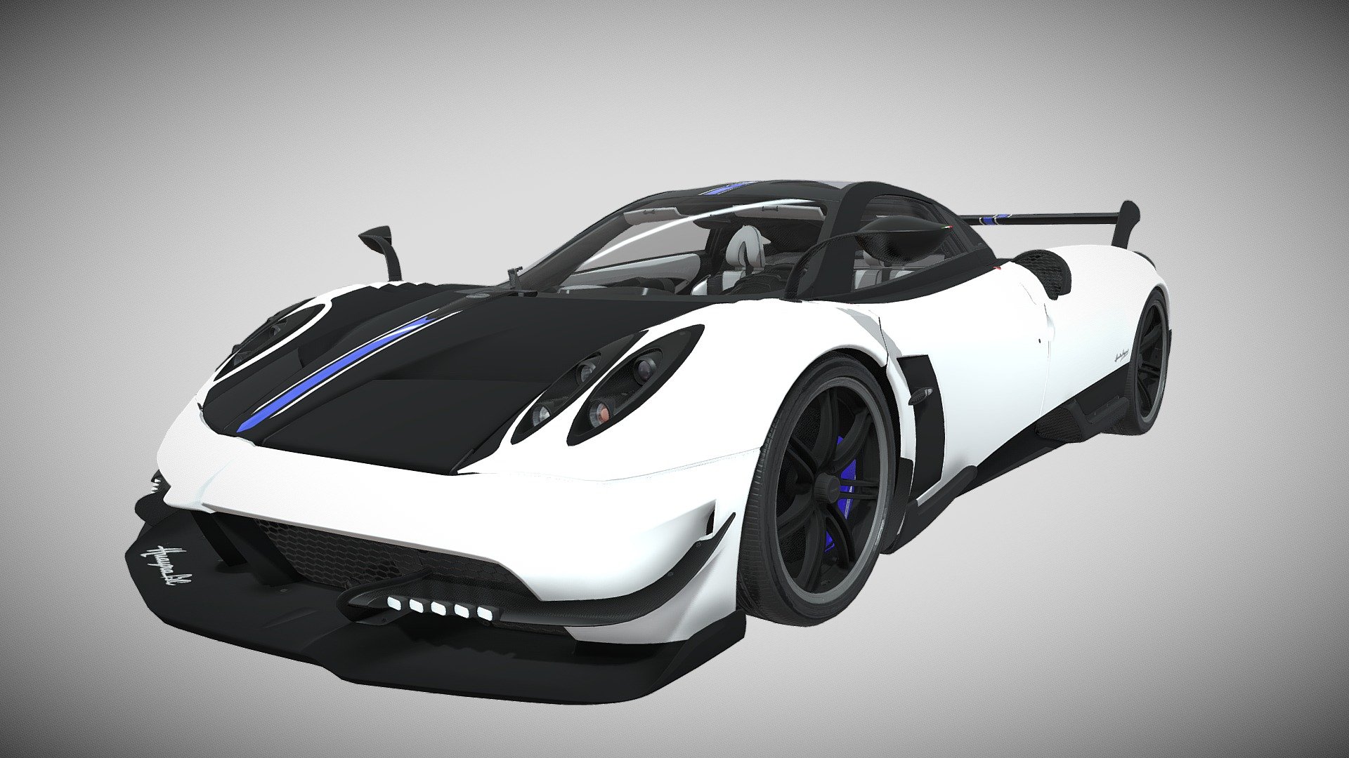 Pagani Huayra BC - $10 - 3D model by Chaserfan [747d925] - Sketchfab