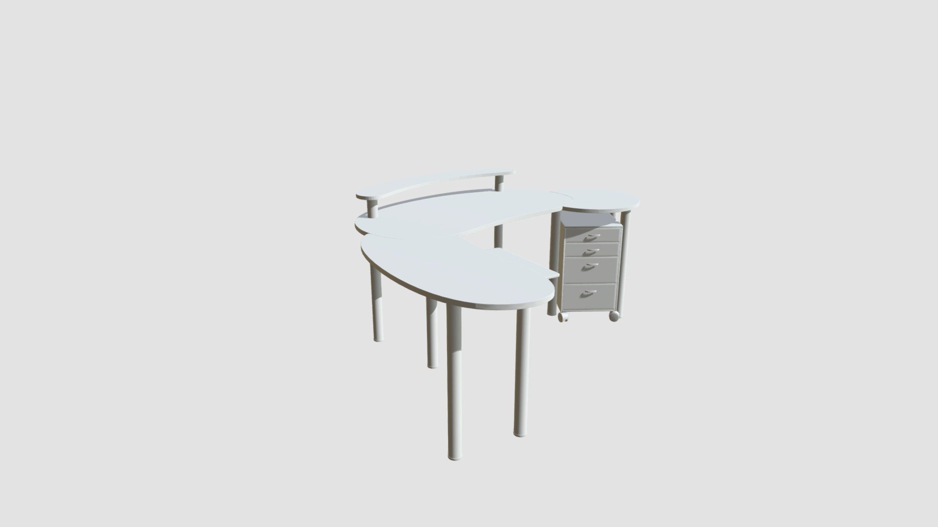 desk - Buy Royalty Free 3D model by Evermotion [747e1eb] - Sketchfab Store