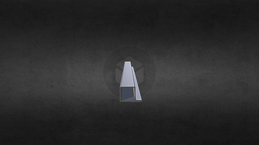 Tubo c/ 1 aba - 3D model by Bruno Pedrosa (@brunomiguelpedrosa ...