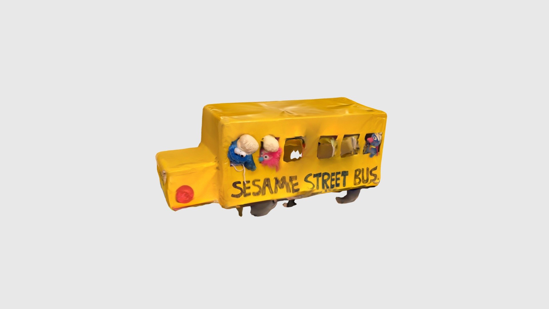 Sesame school bus - Download Free 3D model by Vsoni1 [747f1a7] - Sketchfab