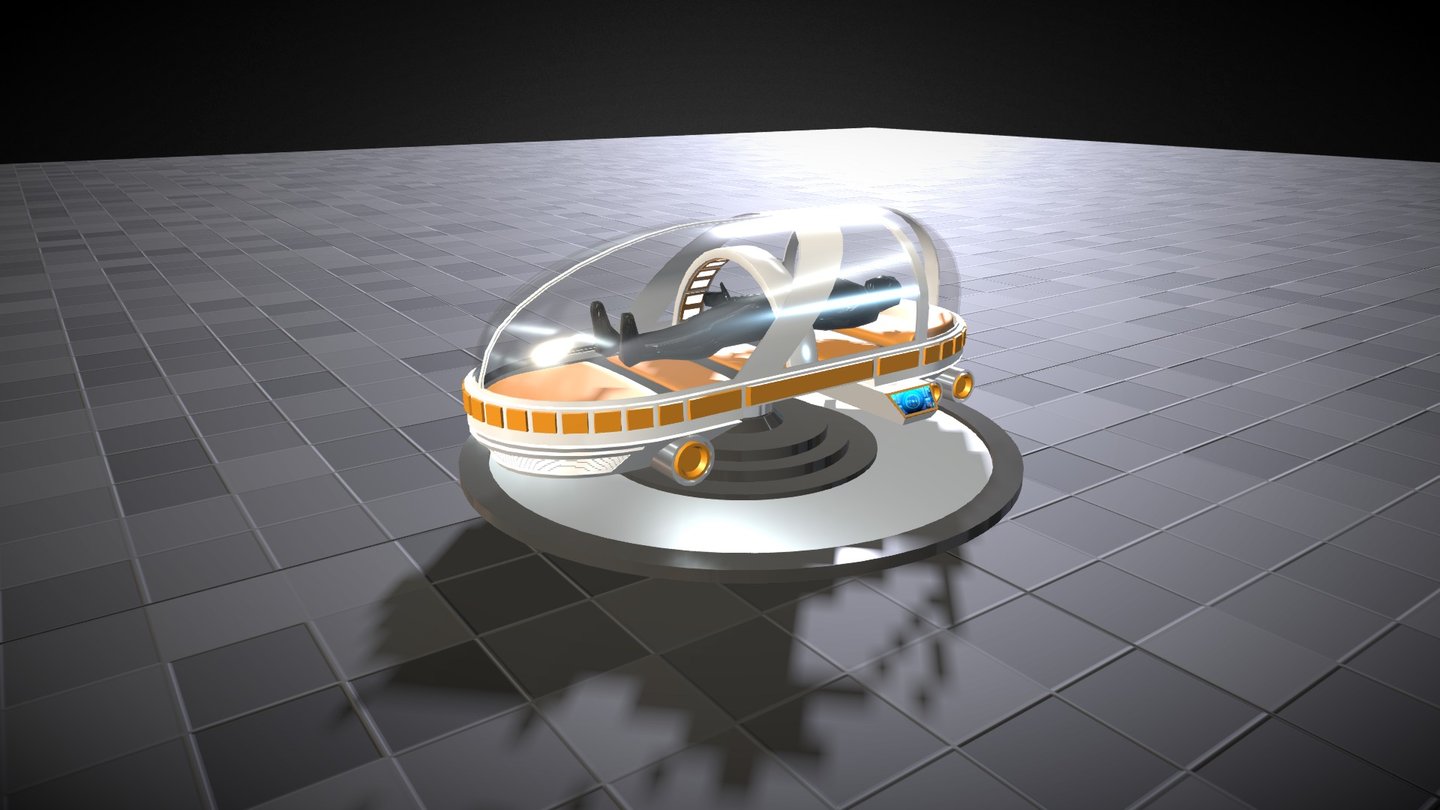 Healing Pod - 3D model by JackFarrand [7481eac] - Sketchfab