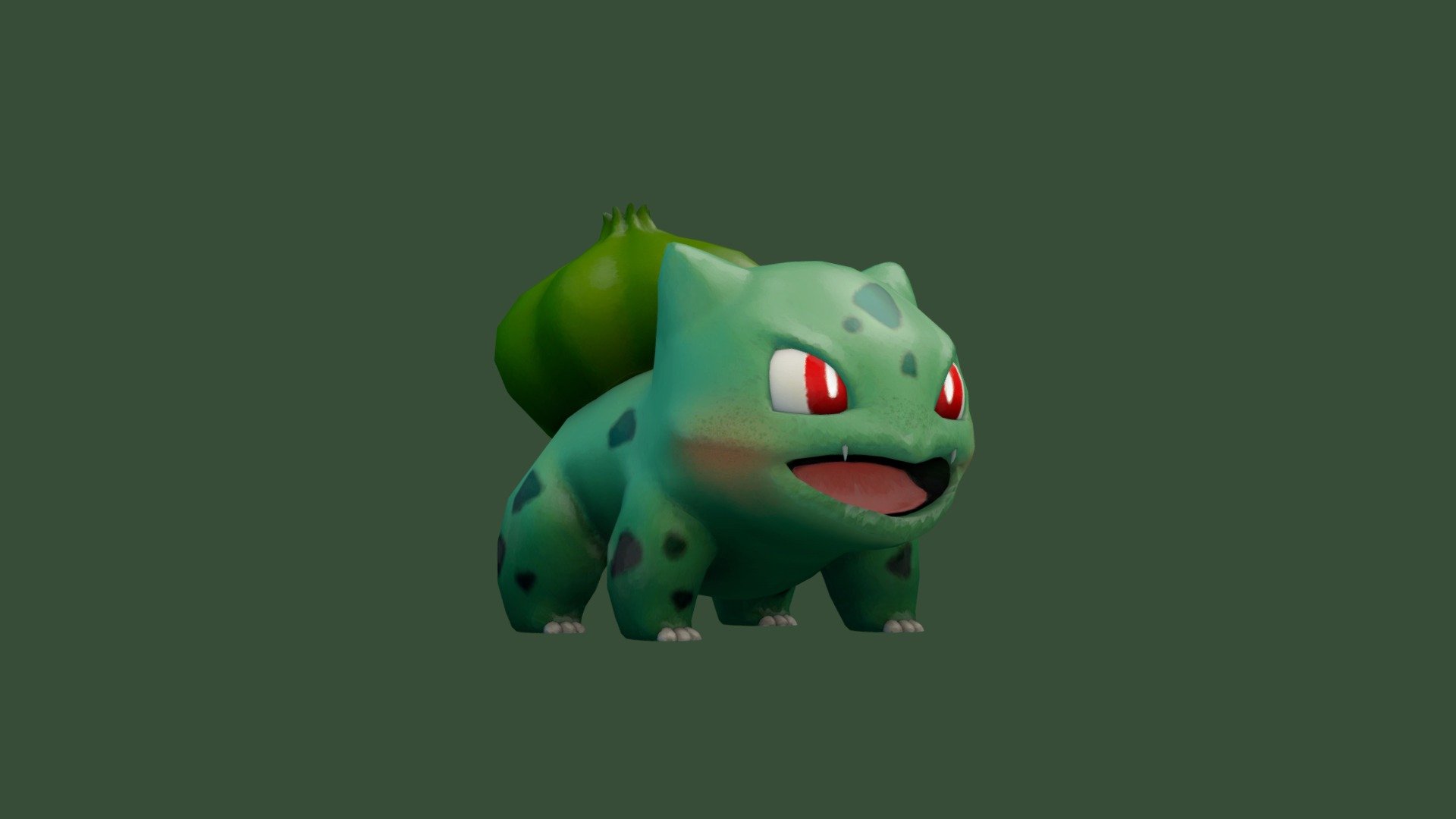 Bulbasaur - FanArt - 3D model by Pokerus 3D Fan arts (@renan.menendes ...