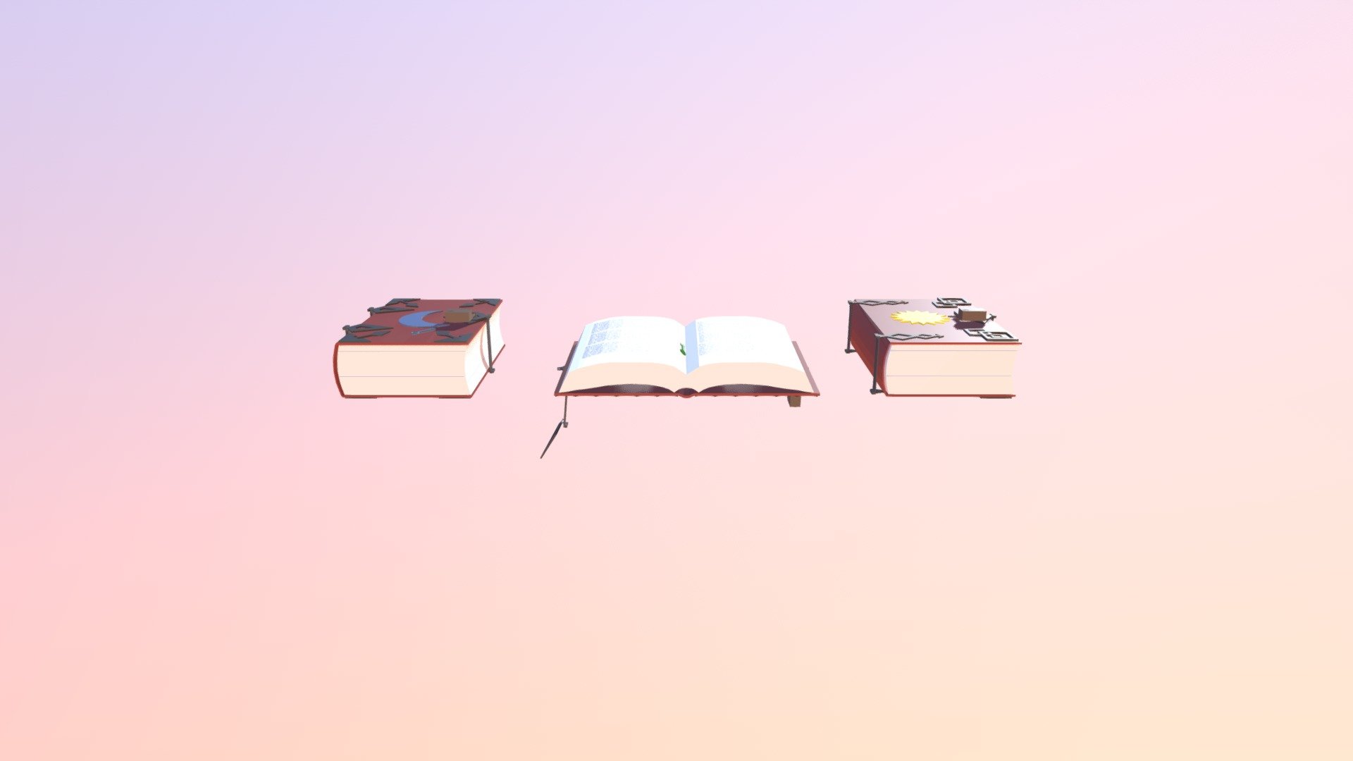 Books - 3D model by CWcomptech (@tking) [7482b4d] - Sketchfab