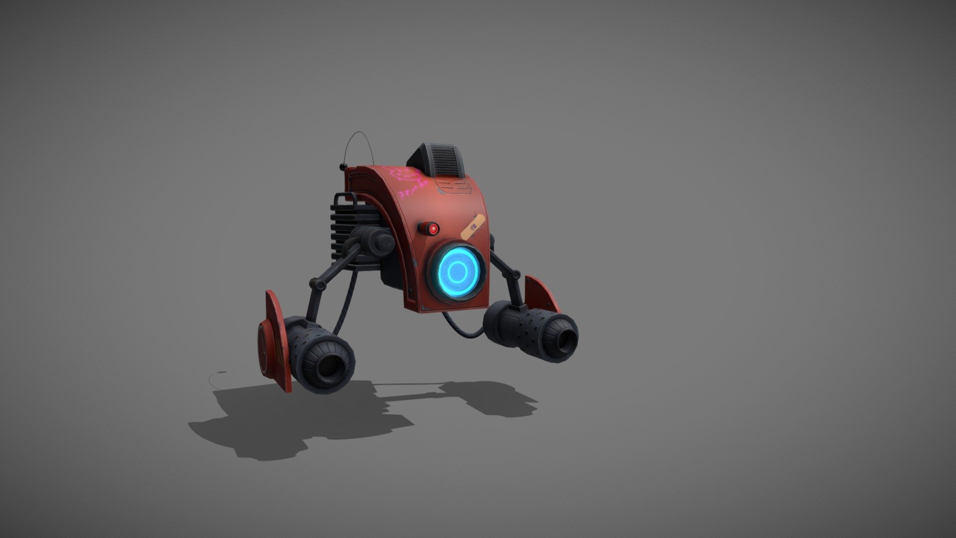 Jack Rabbit stylised Drone - 3D model by jruffin [7483250] - Sketchfab