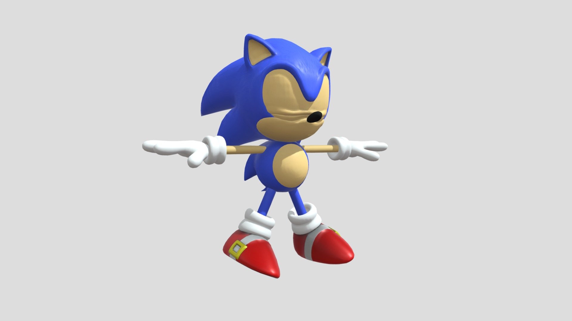 Sonic Generations: Remastered - Classic Sonic - Download Free 3D model ...
