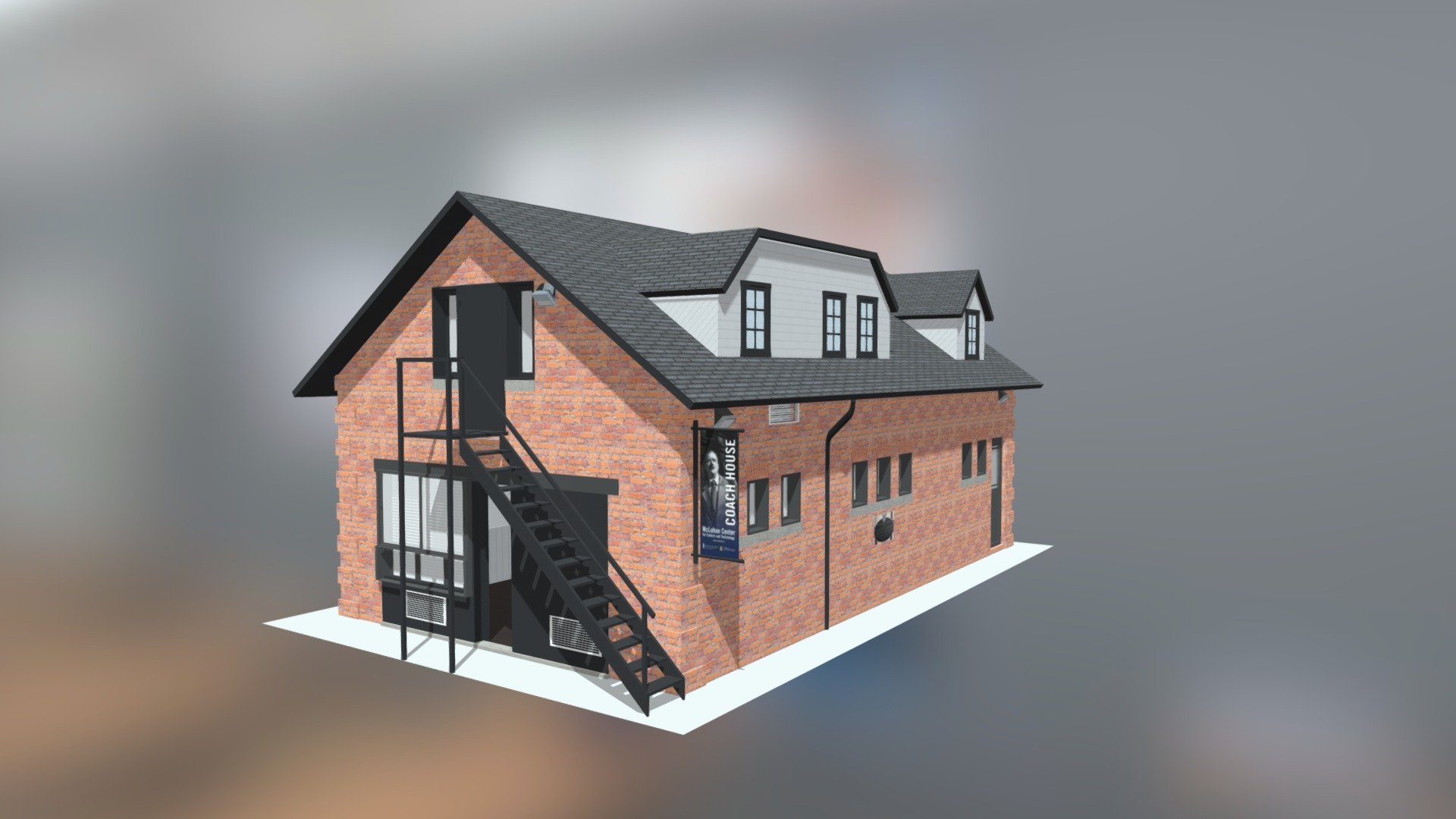 McLuhan's Coach House - Download Free 3D model by Paolo Granata ...