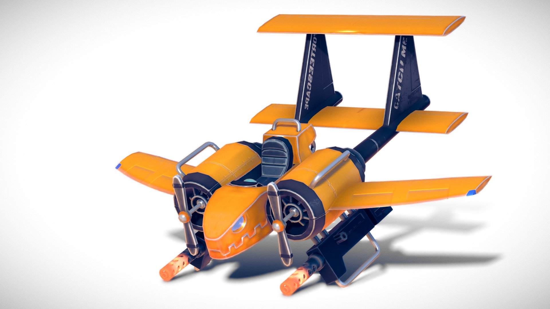 Stylized Plane - 3D model by kmann880 [748ac6b] - Sketchfab