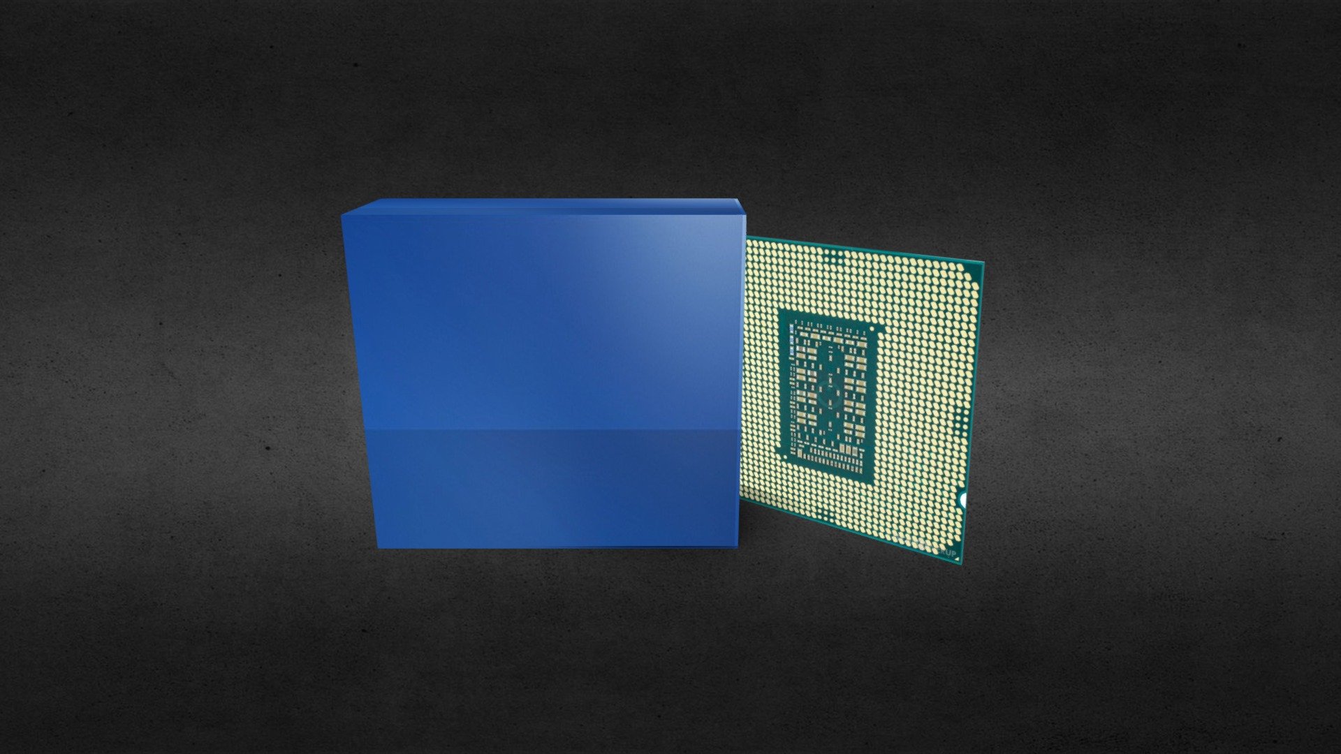 Intel CPU Core i7 11700K 3 - Download Free 3D model by Piekub.Nakub ...