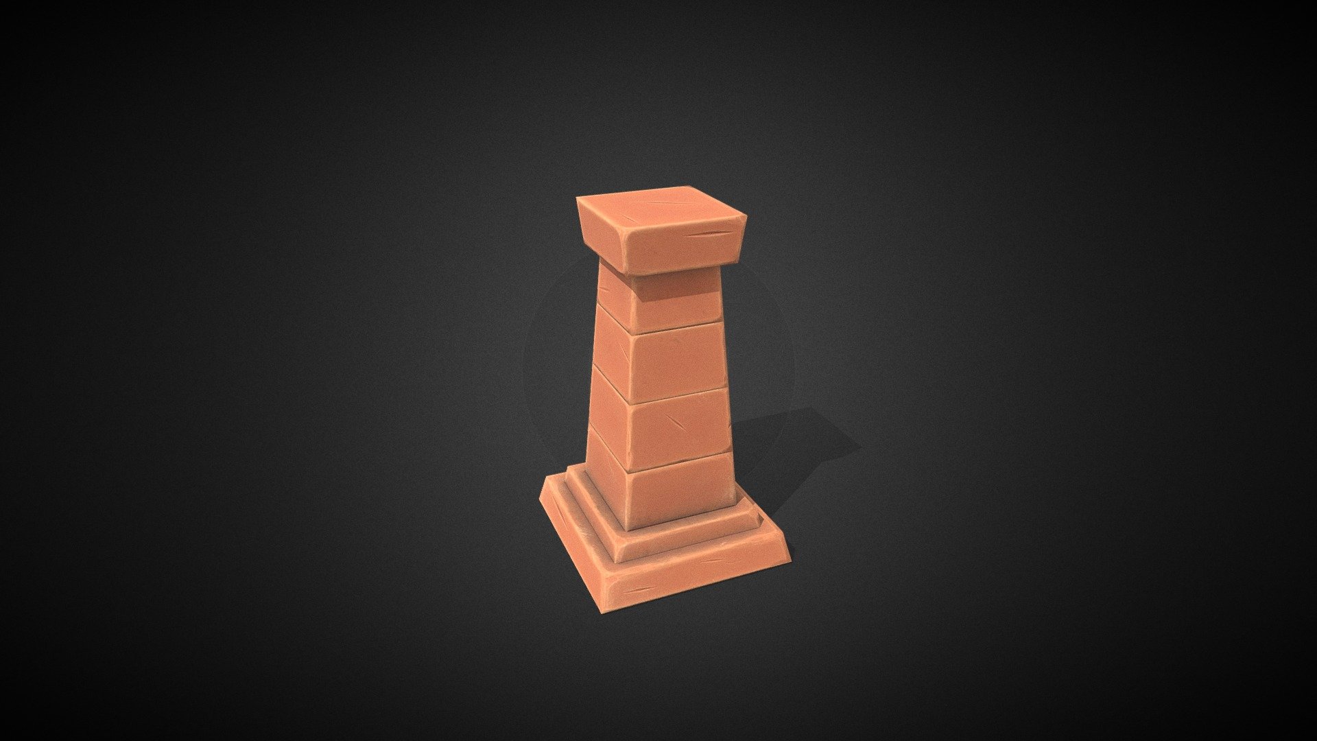 Pillar Stone - Download Free 3D model by trongduc9 [748be9e] - Sketchfab