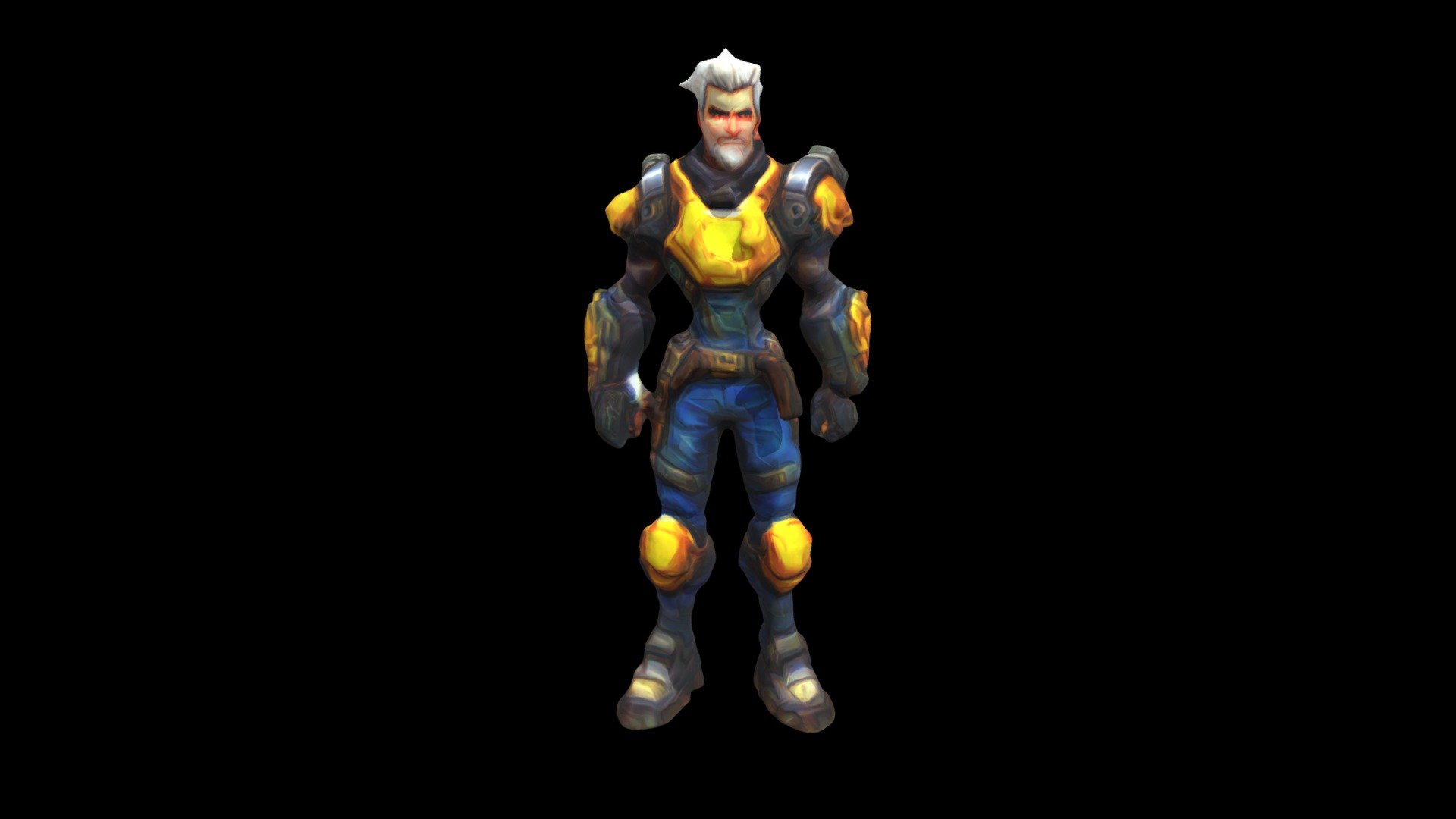 best skin of bastion form overwatch artstation p - Download Free 3D ...