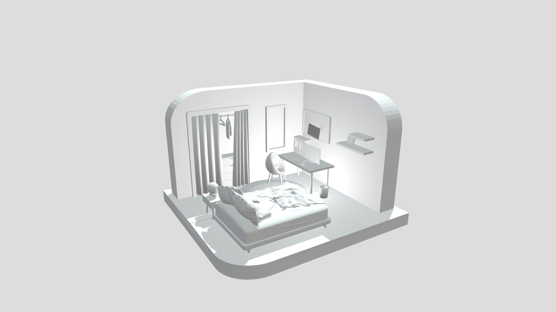 Room - 3D model by wabbler99 [748e4c7] - Sketchfab