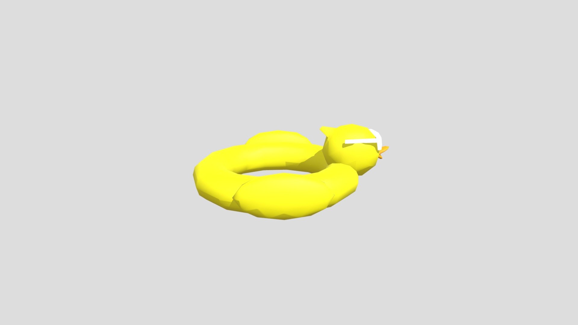 Duck Floatie - Download Free 3D model by ScaryBaboonRipper (@sbarchiver ...