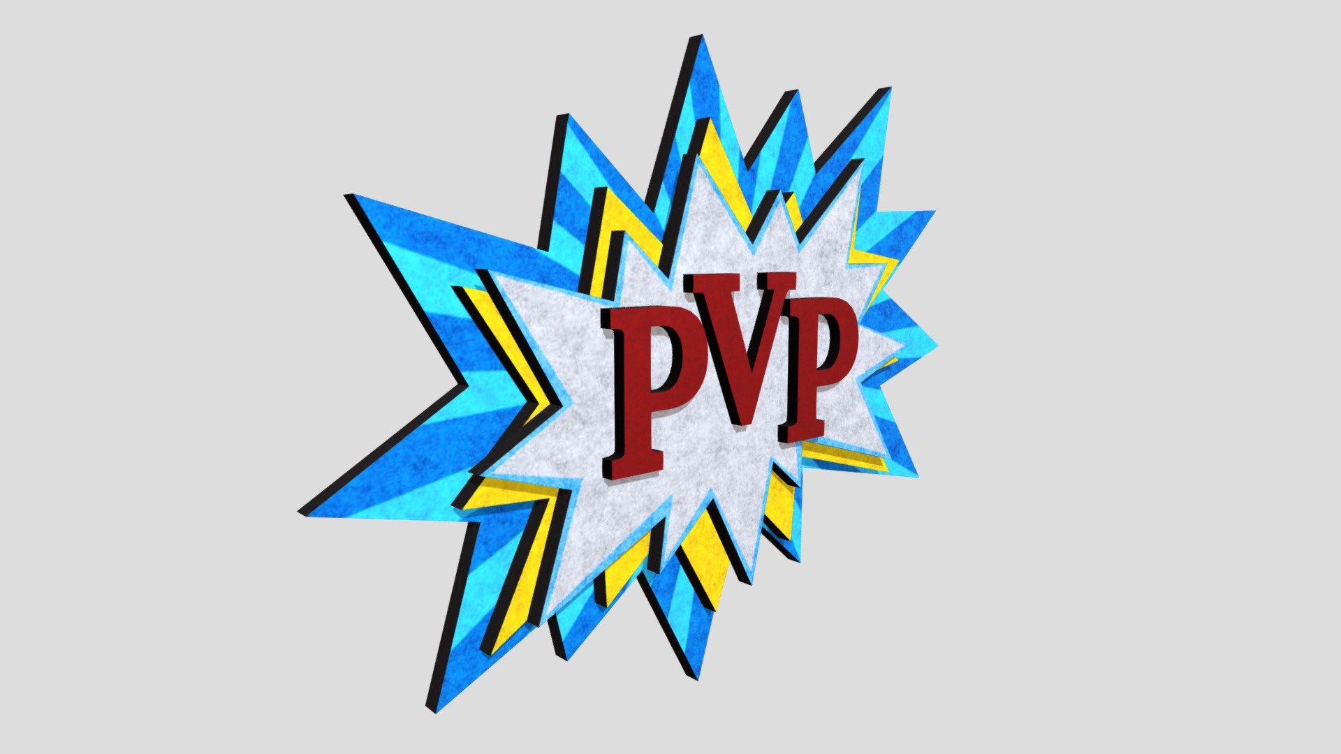 PVP Icon - Player versus player - 3D model by GodsSpeedrun (@speedrun ...