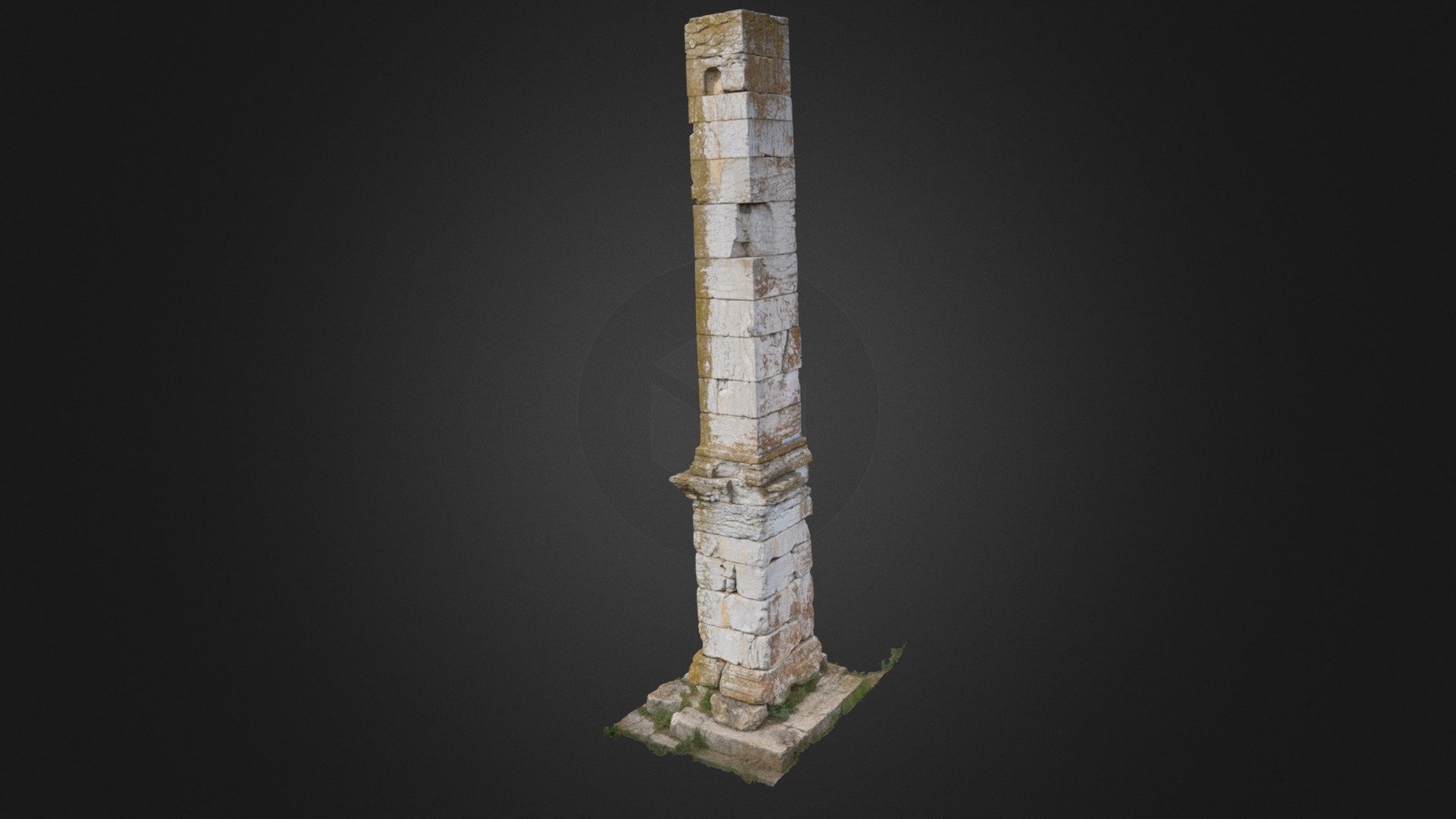 Lesicheri Pillar (RAW Scan) - 3D model by Tornado_Studios [7493031 ...