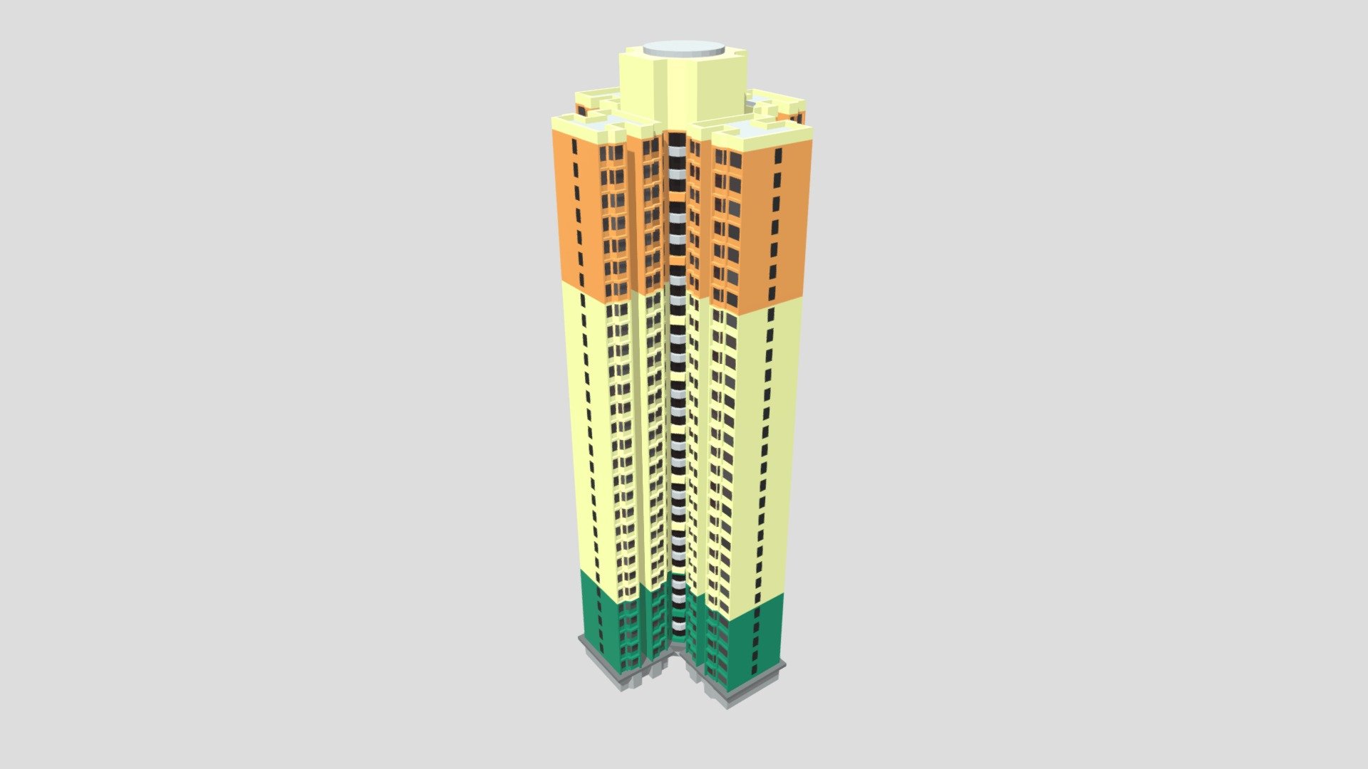 Cruciform Block - Buy Royalty Free 3D model by businessyuen [7494a65 ...