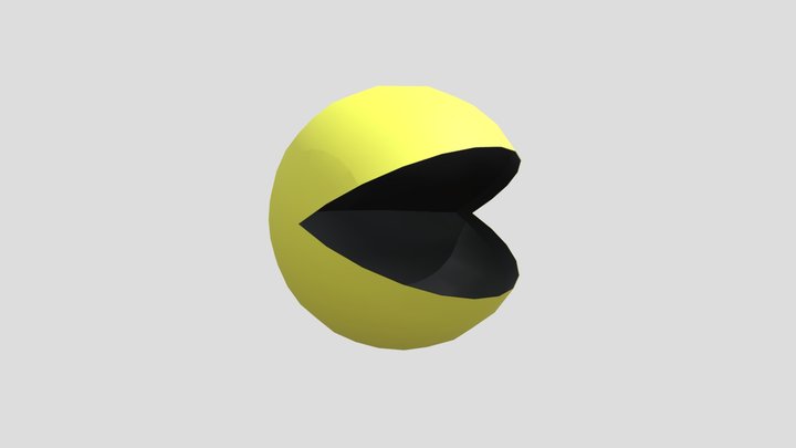 Pacman 3D models - Sketchfab