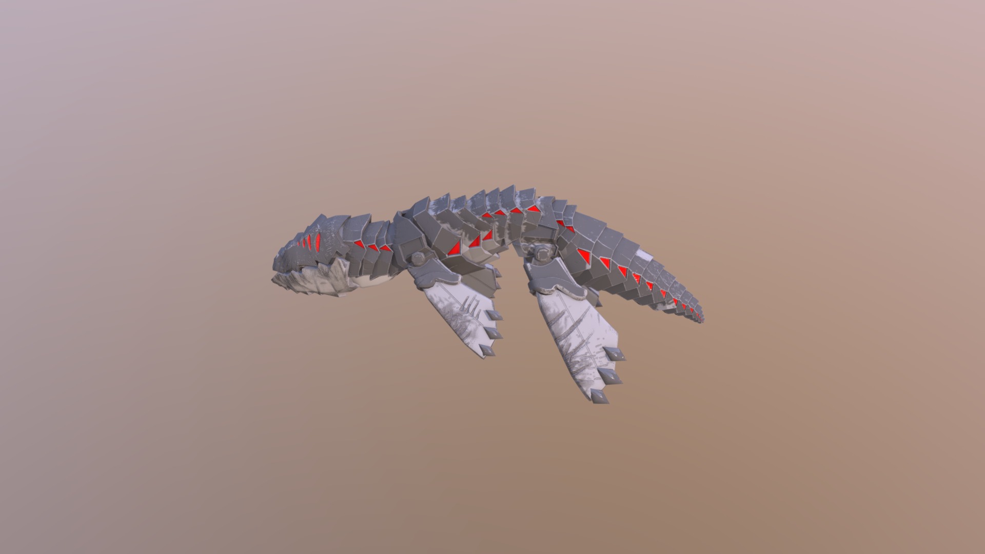 Alligator Sub paint - 3D model by Ktorz.1 [7497041] - Sketchfab