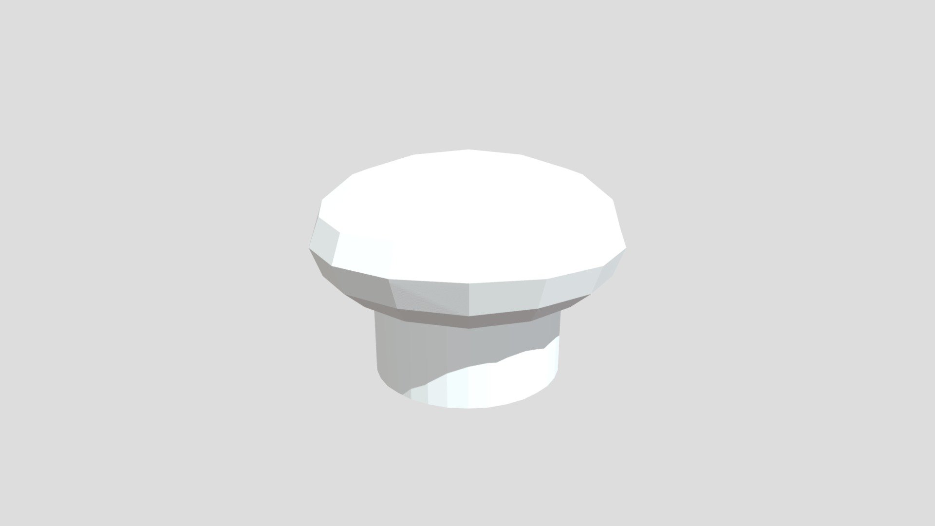 Chef Hat Low Poly Free - Download Free 3D model by Zackerr ...