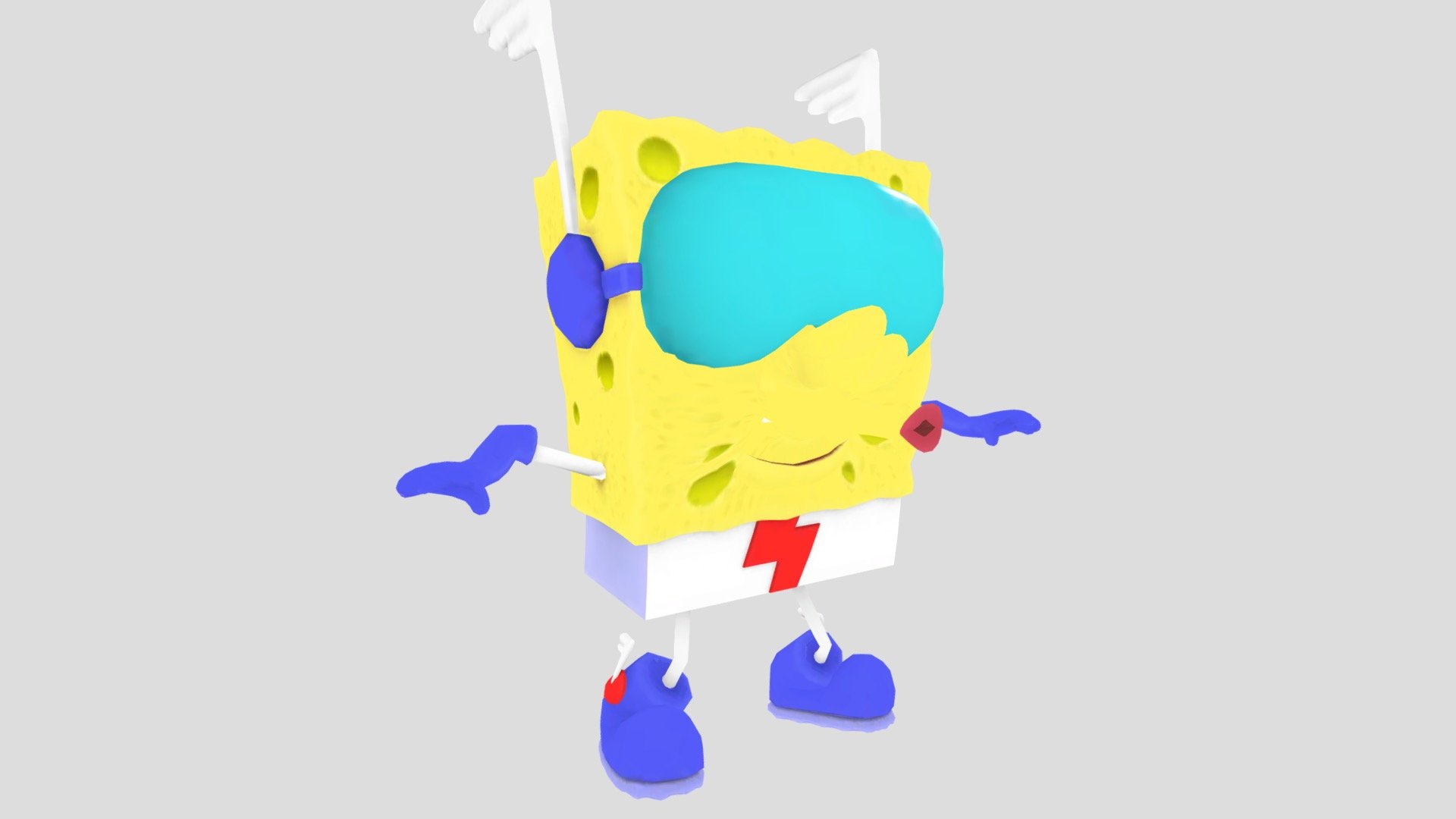 Super Brawl Universe-Quickster - Download Free 3D model by Sajin Mickey ...