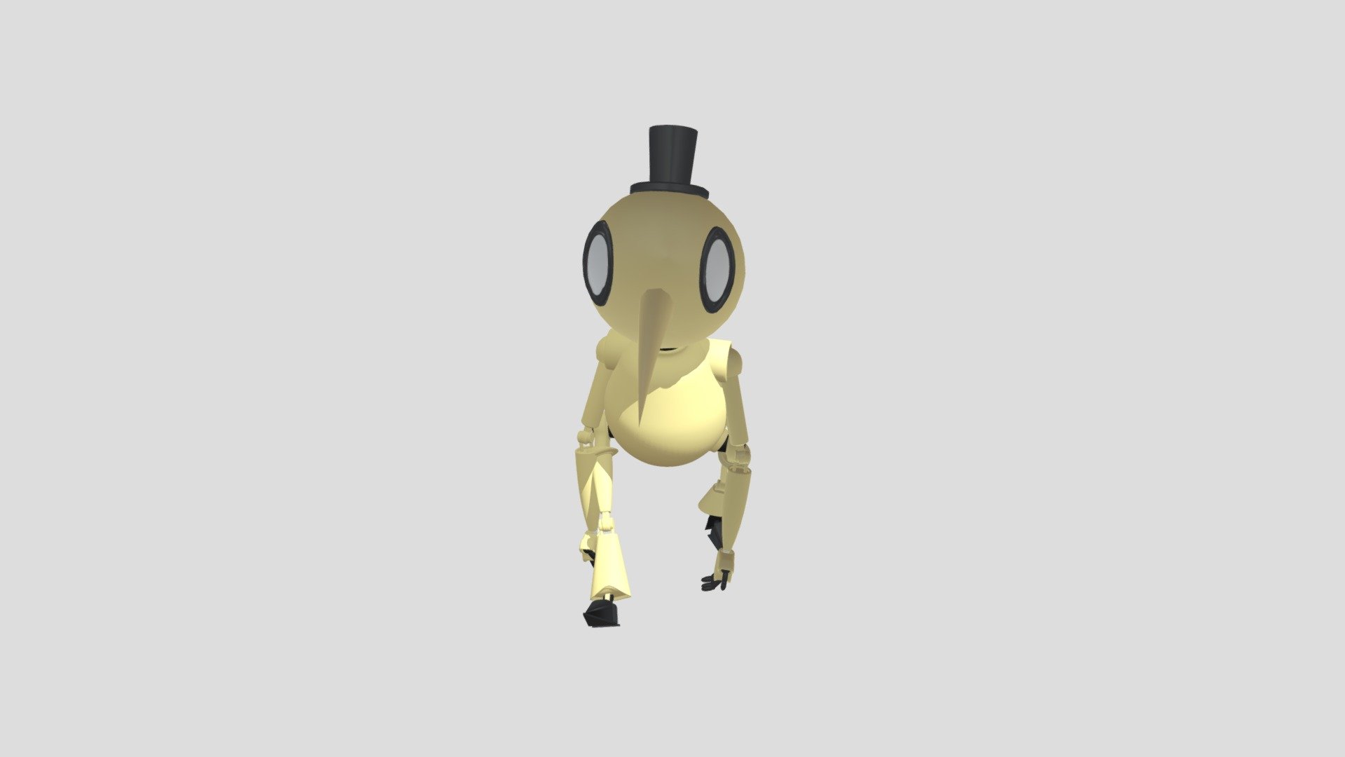 Robot walk - 3D model by paakau2007 [749b433] - Sketchfab