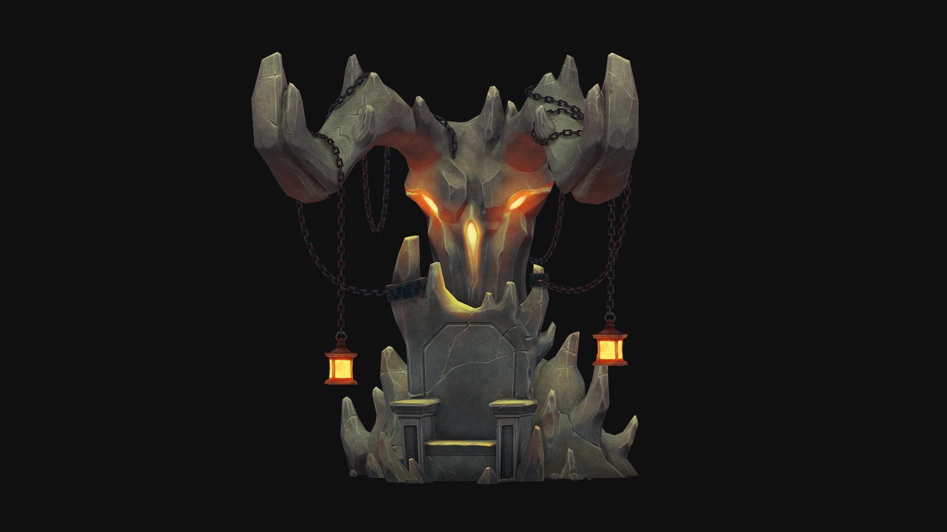Death Throne - 3D model by alexalbanart [749ba37] - Sketchfab