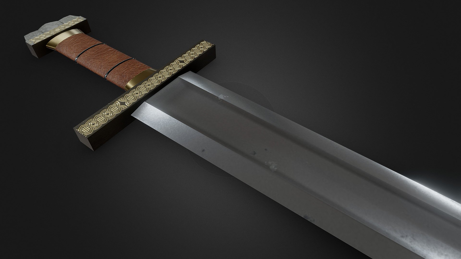 Viking sword 01 Lowpoly - Buy Royalty Free 3D model by Joan LP ...