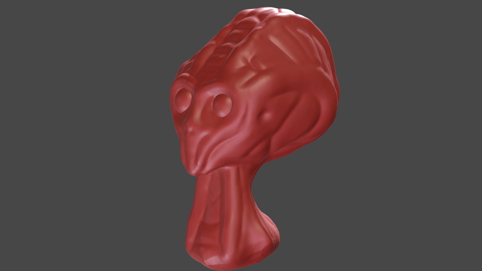 Alien Head Practice Sculpt - Download Free 3D model by MistaZee ...