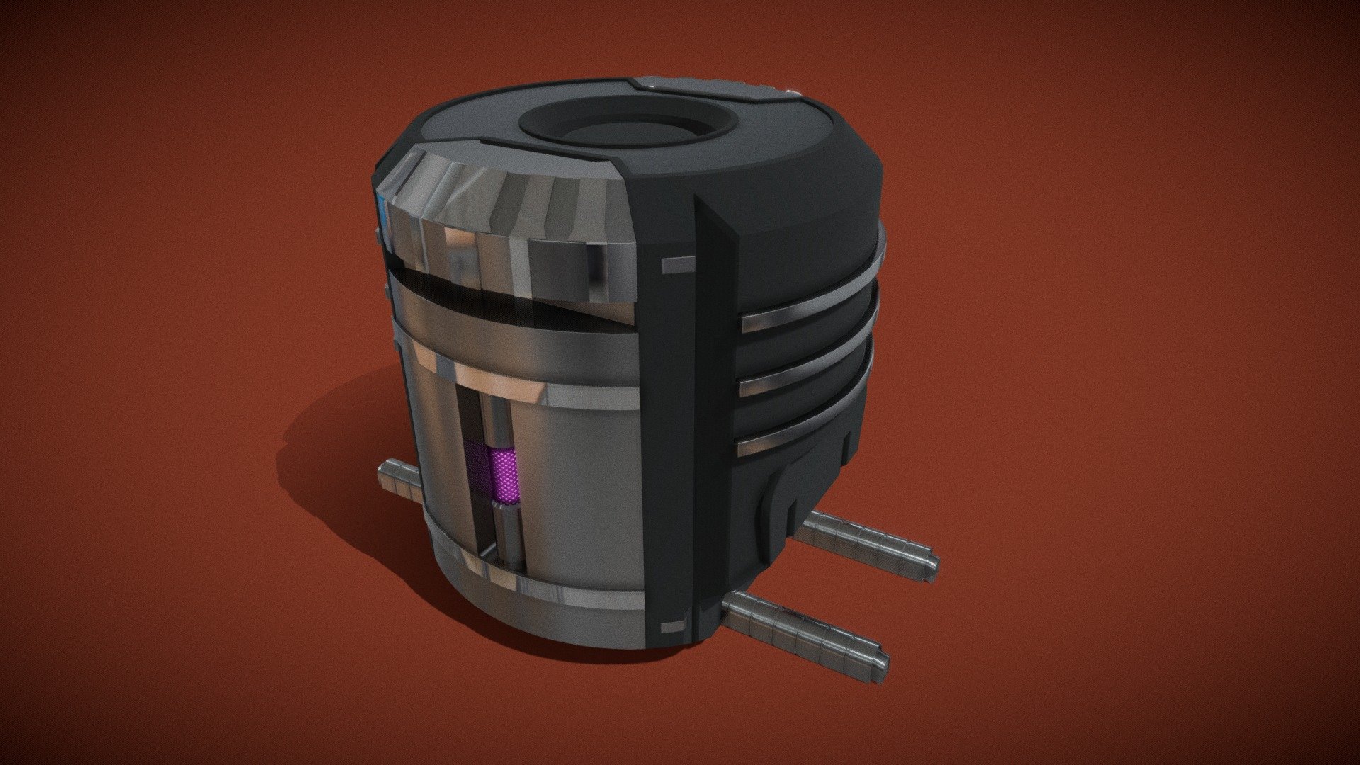 Scifi Energy Canister - Download Free 3D model by sc8di [749e70c ...