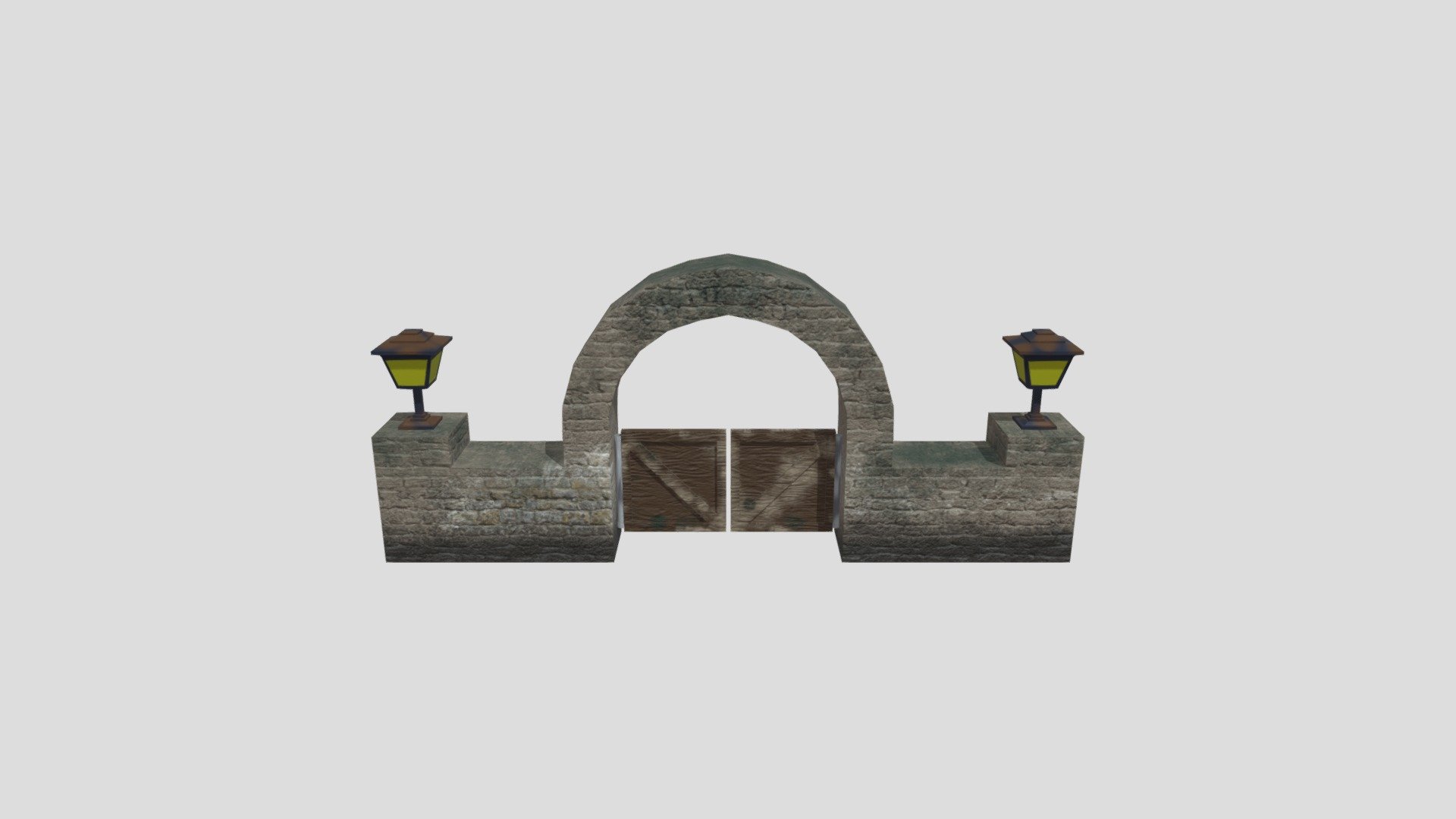 GATE FINAL - Download Free 3D model by smugpng [74a00e5] - Sketchfab