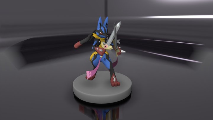 Lucario 3D models - Sketchfab
