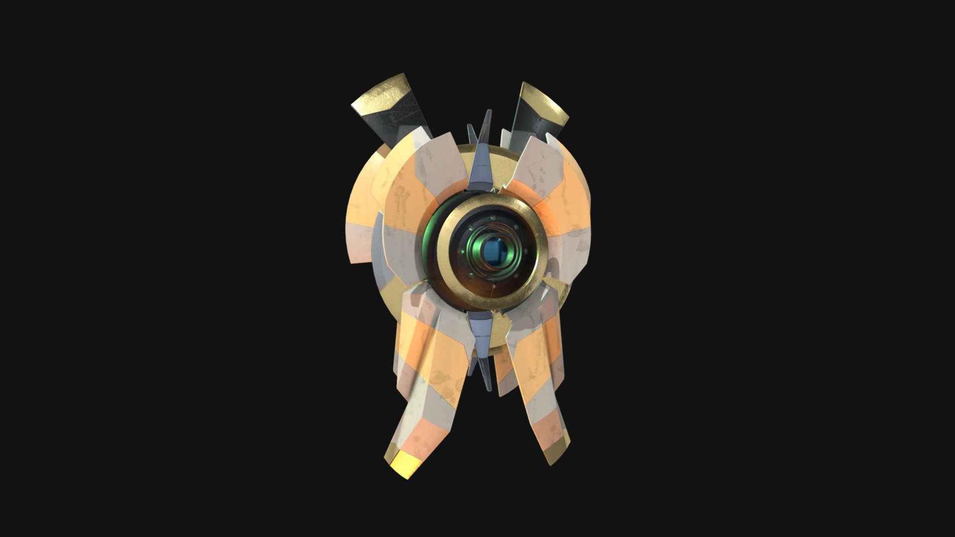 FlyingThingy - 3D model by Luiz Moura (@luizmoura) [74a0756] - Sketchfab