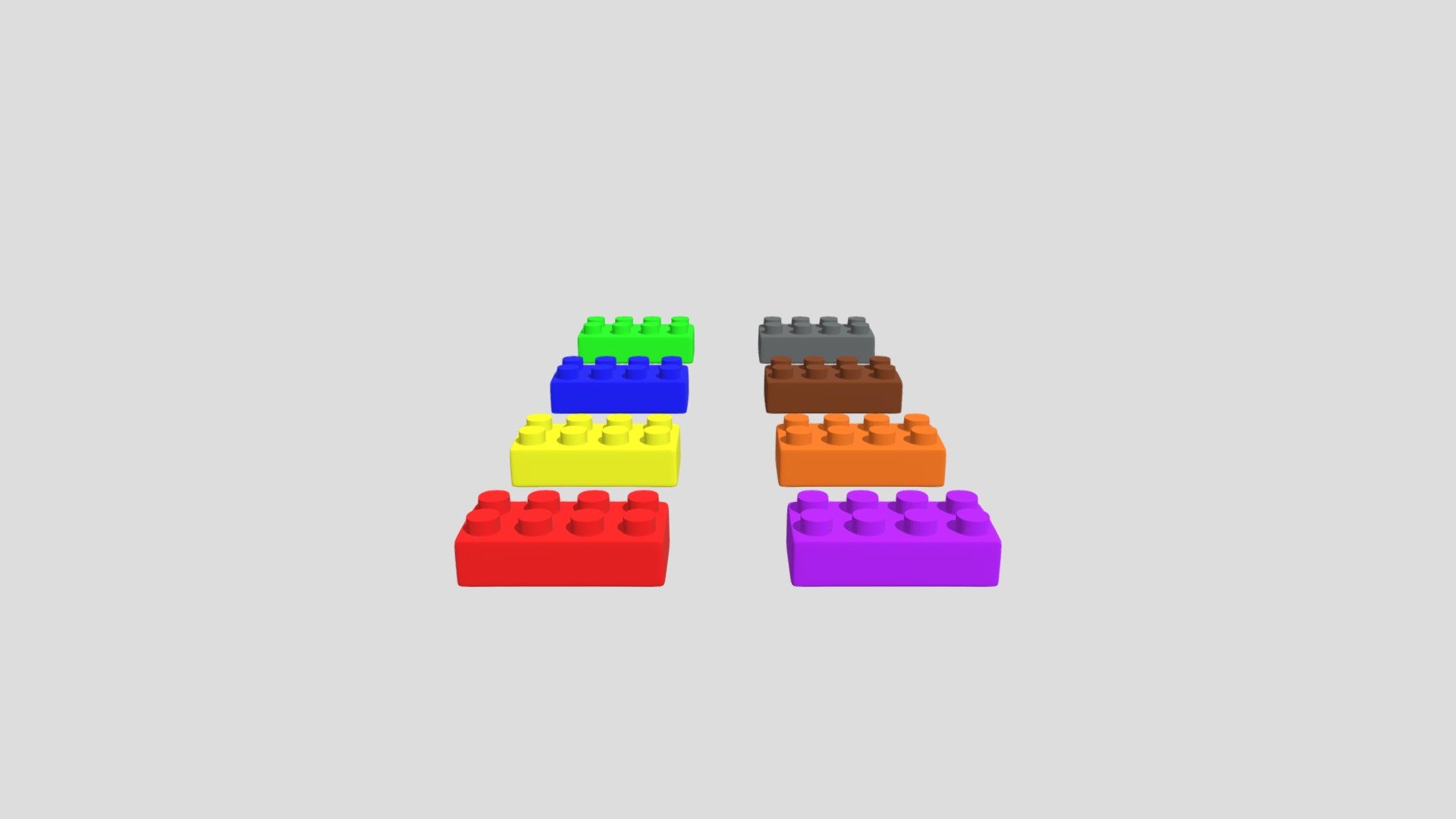Lego Blocks - 3D model by Marc.Avalos [74a1d16] - Sketchfab