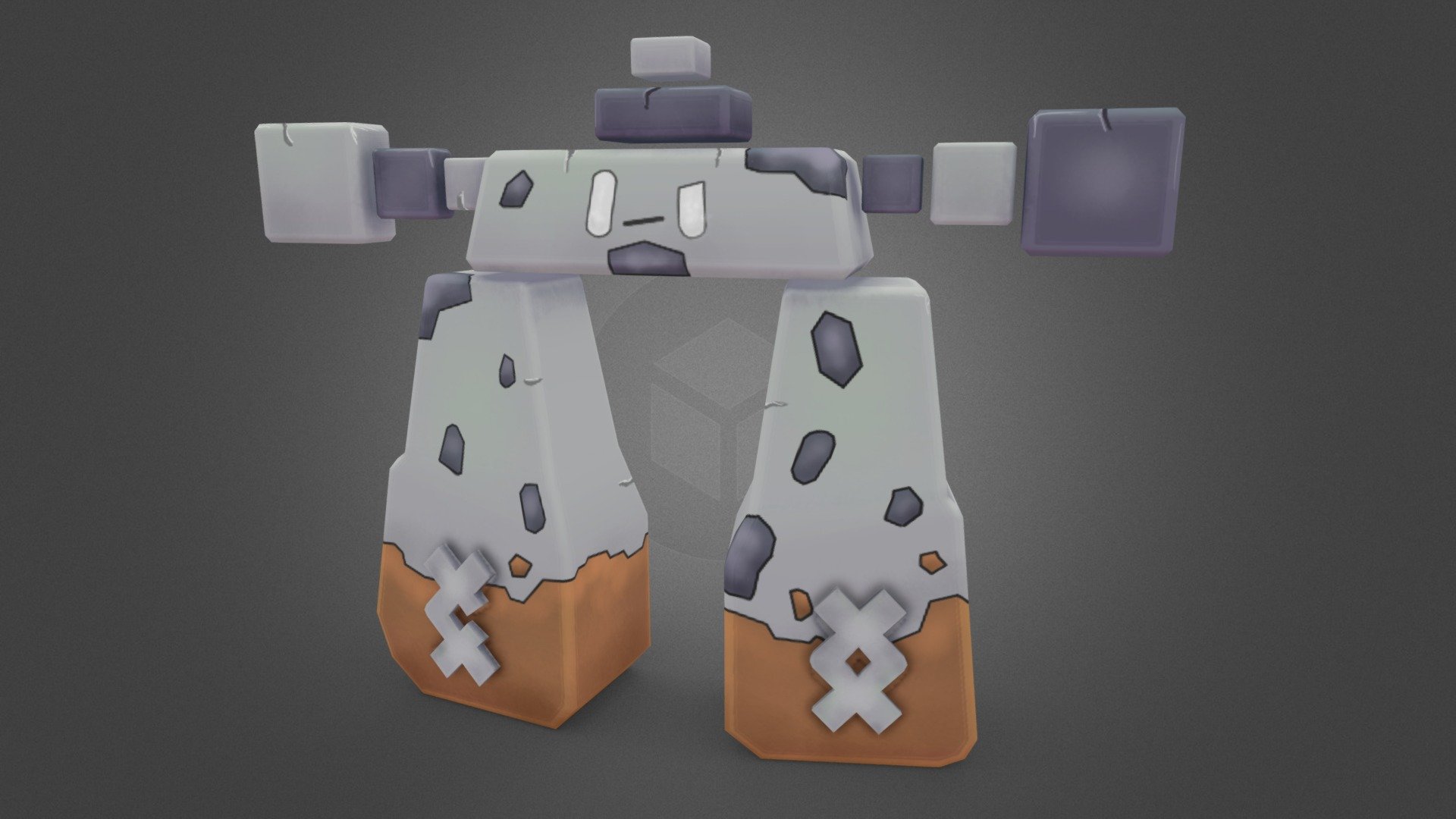 Pokemon FanArt - Stonjourner - Download Free 3D model by J. Beltran ...