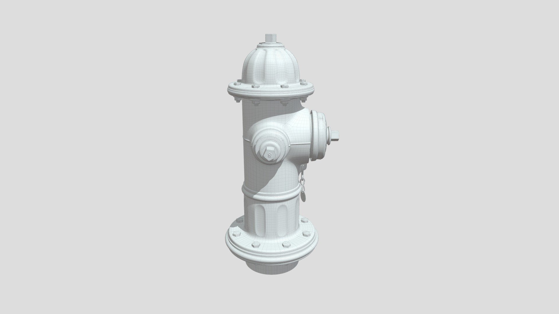 ETSU Modeling for Entertainment: Hydrant - 3D model by Caleb_Waldrop [74a352f] - Sketchfab