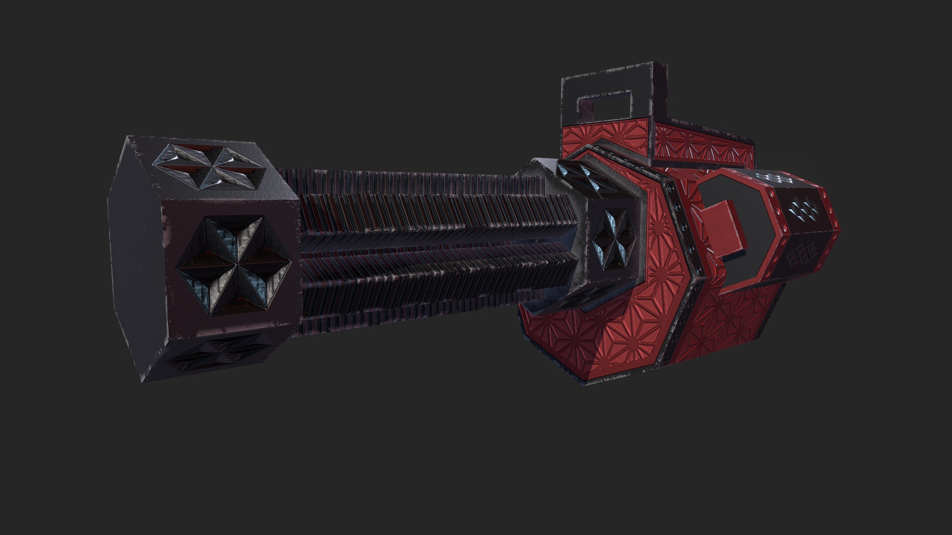 Hell's Fury (RED) - 3D model by Government (@humbum) [74a3efe] - Sketchfab
