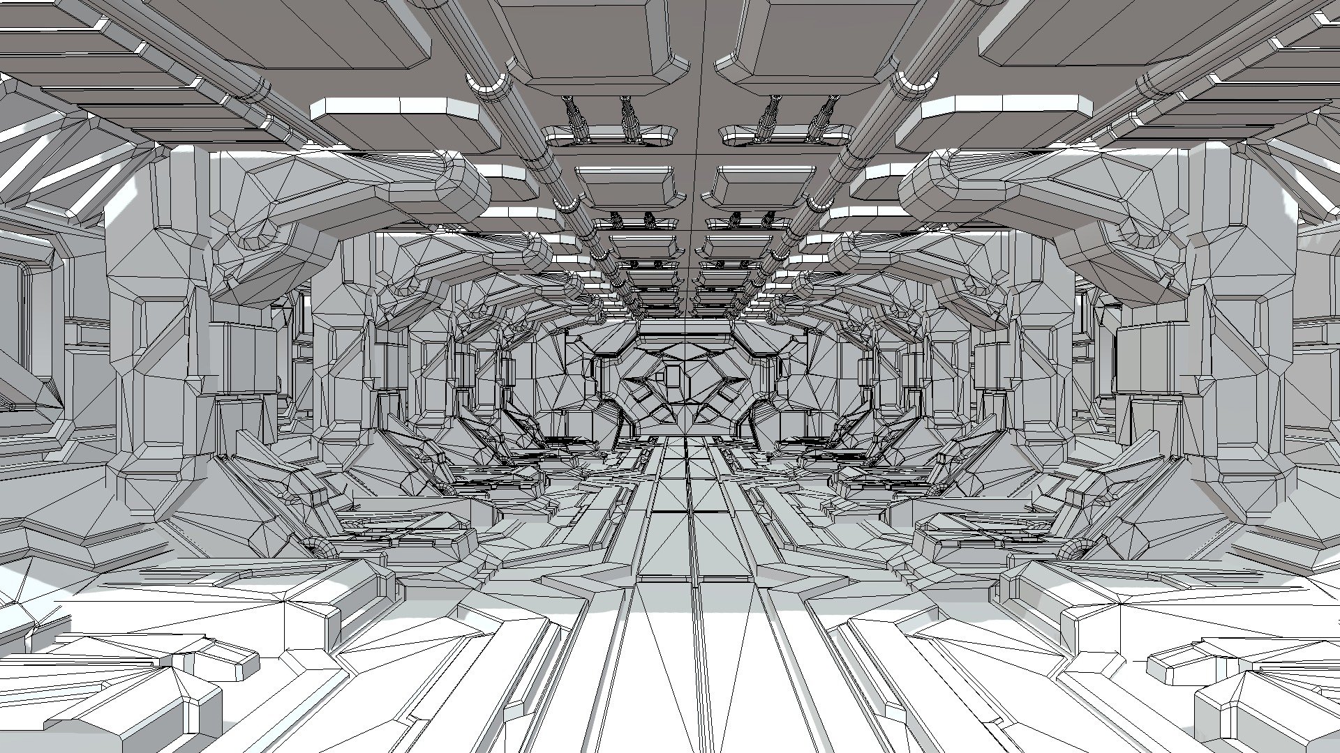 coridor - 3D model by flames_fox [74a4f8e] - Sketchfab